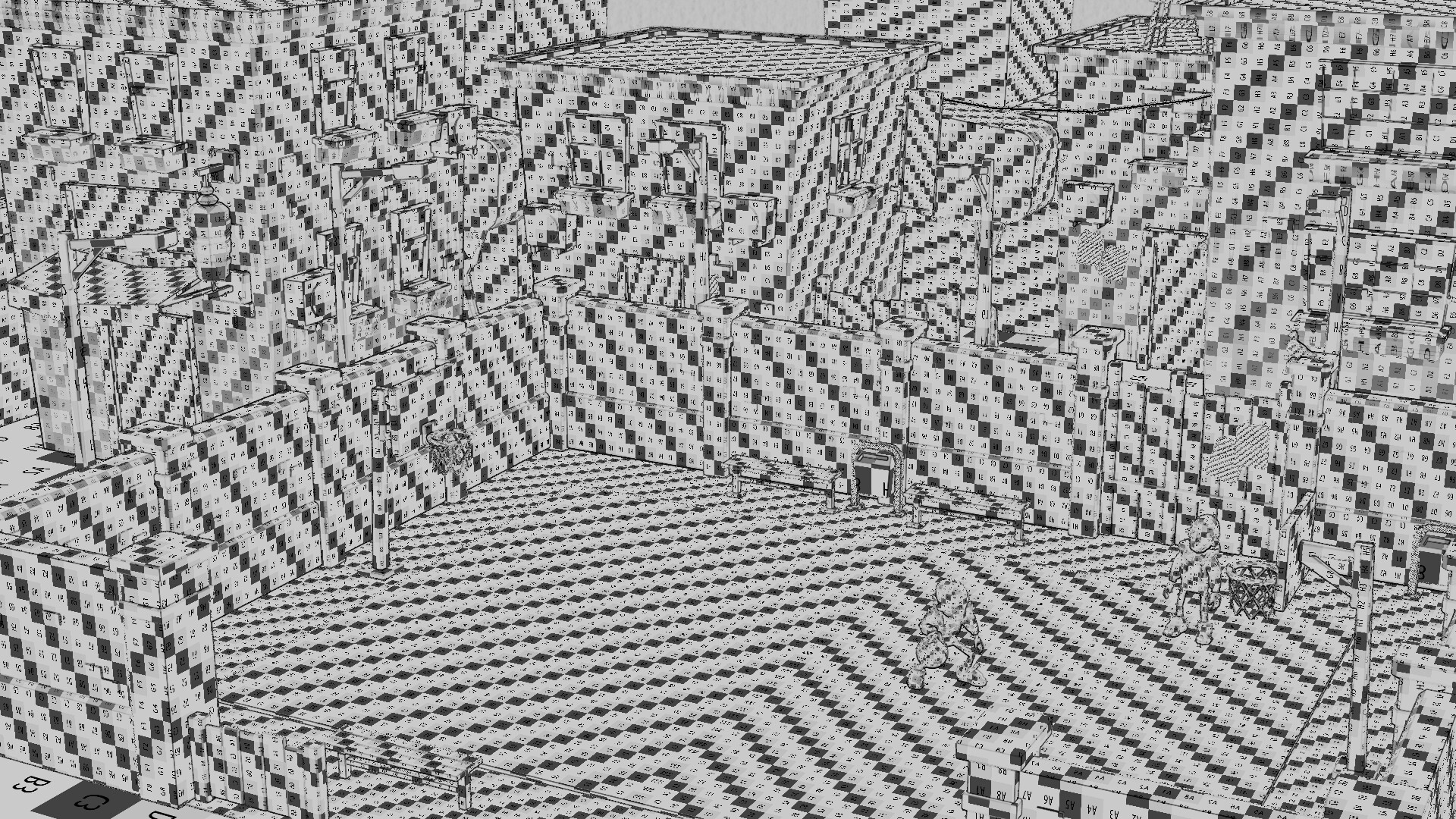 Iyad Horani - Crayon, Pencil and Etching Rendering in Blender with RenderMan