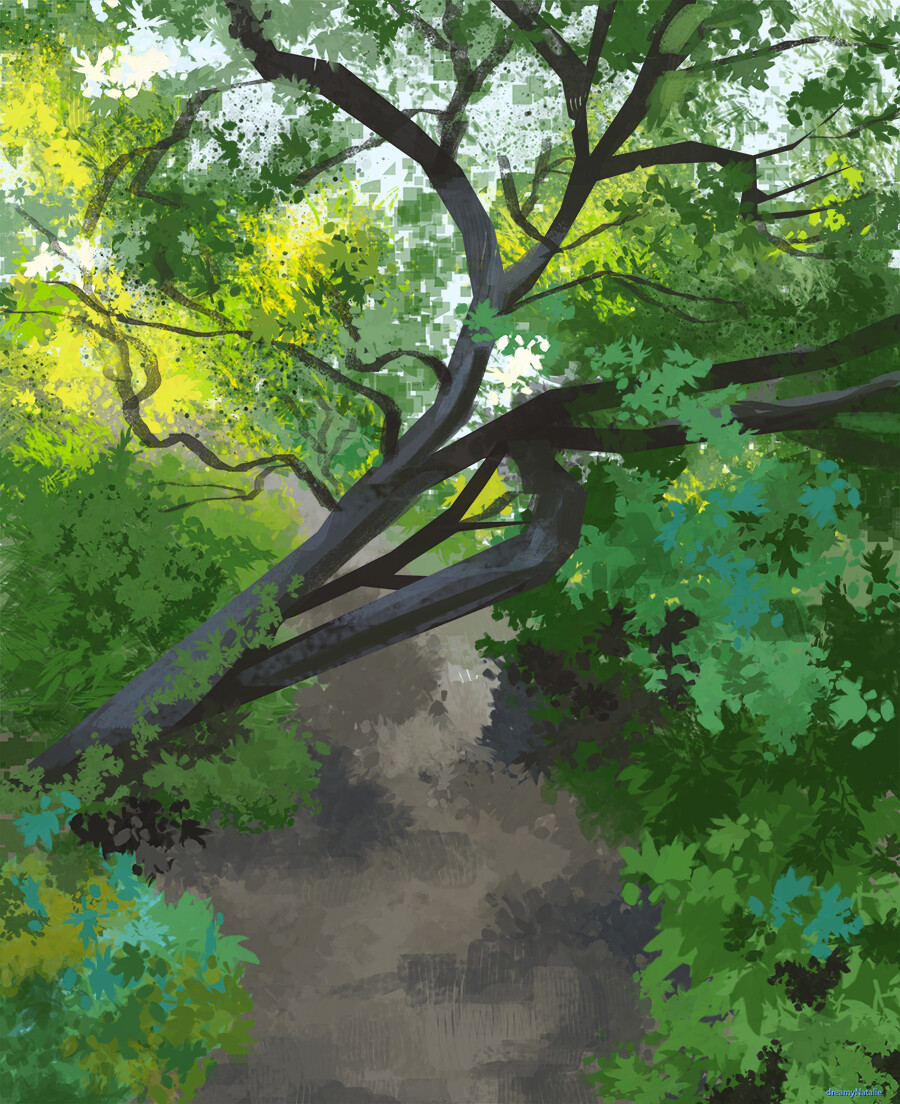 ArtStation - Crooked tree