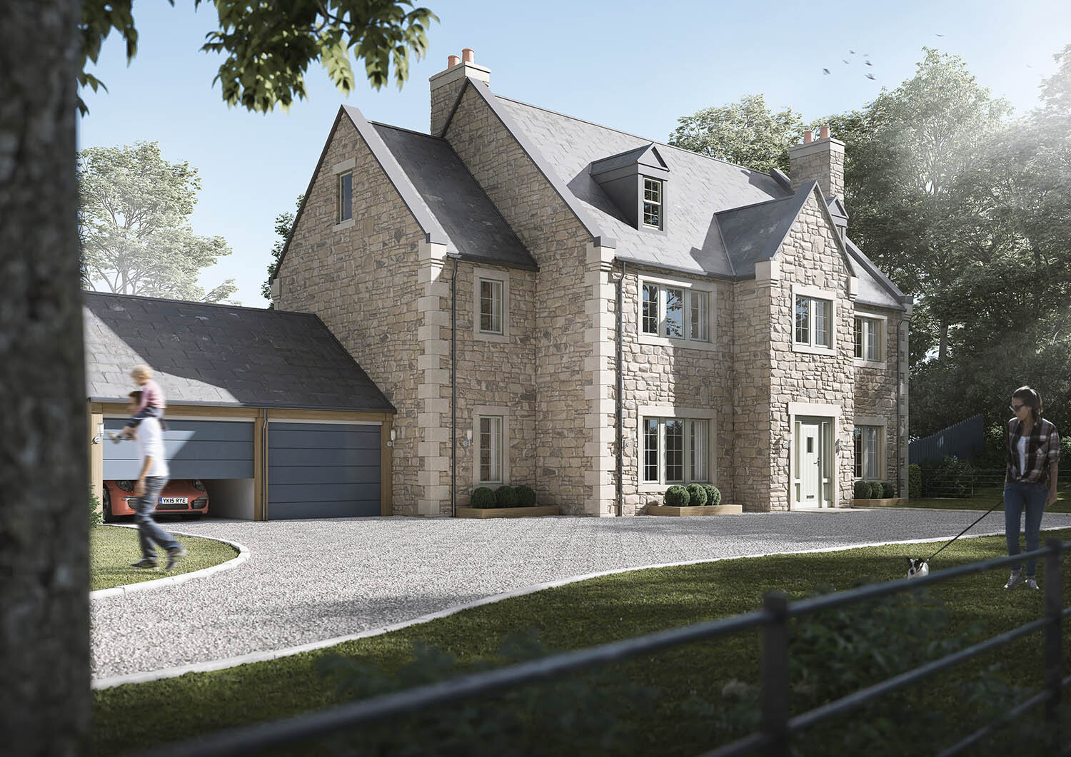 ArtStation - High end property Marketing shots in the north of England