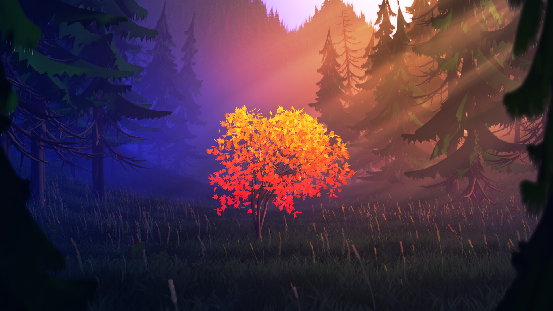 ArtStation - Stylized Forest