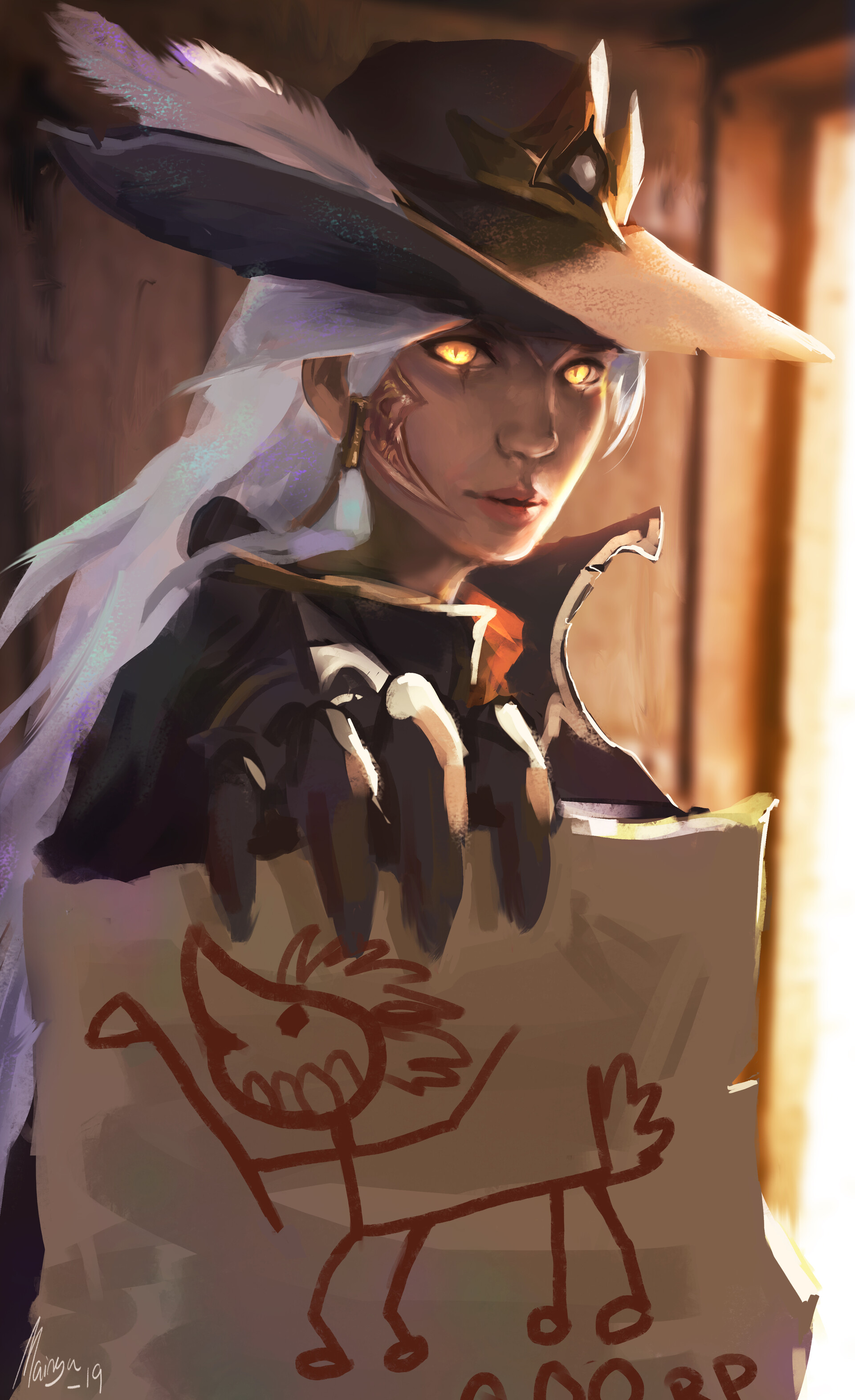 ArtStation - League of Legends High Noon Ashe Fanart