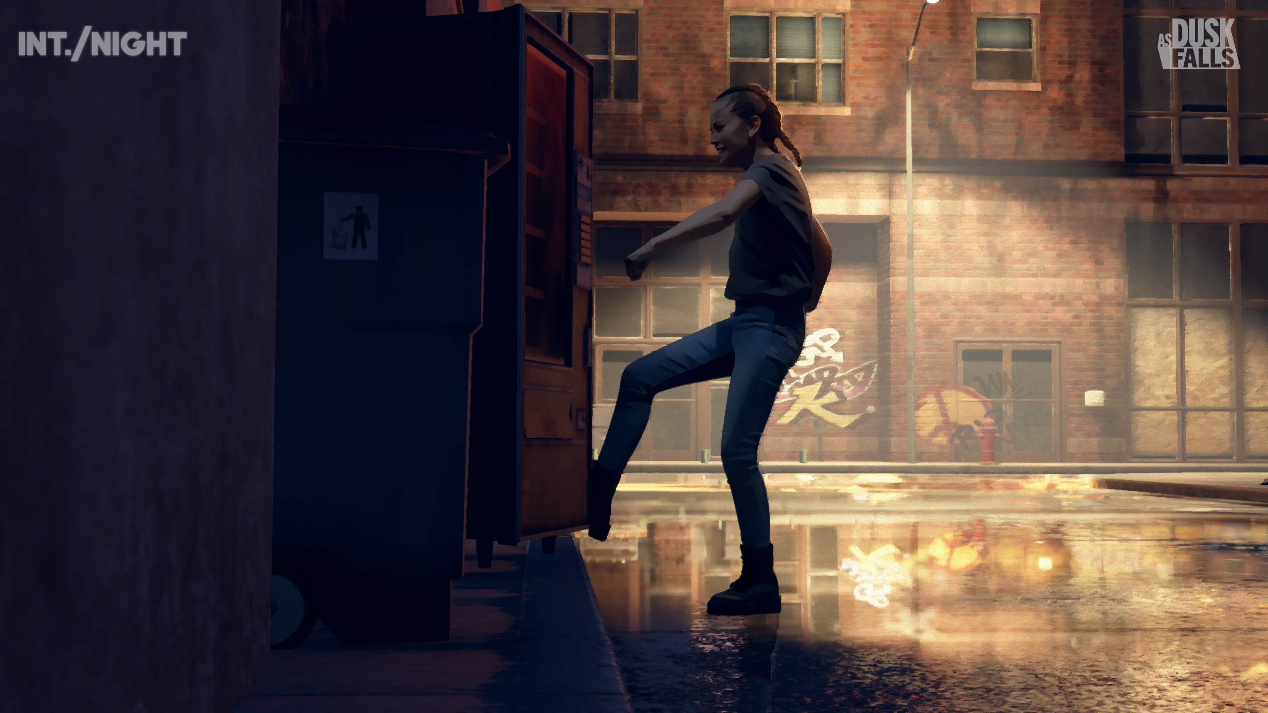 Amit Patpatia - Lighting Artist - City Street - As Dusk Falls - Lighting