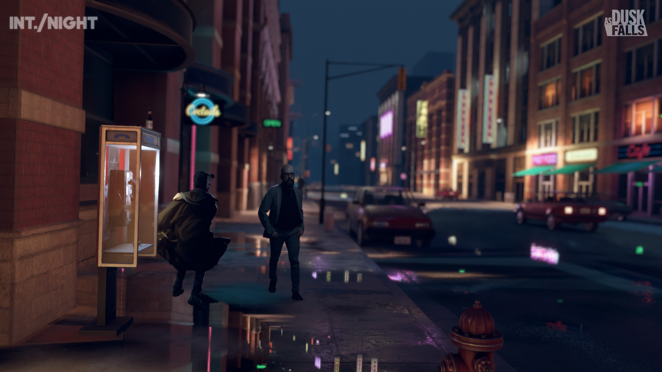 Amit Patpatia - Lighting Artist - City Street - As Dusk Falls - Lighting
