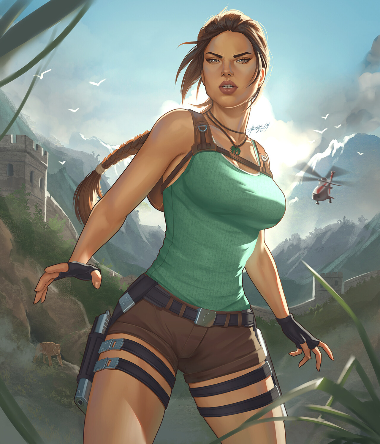 ArtStation - Arrival - Lara Croft