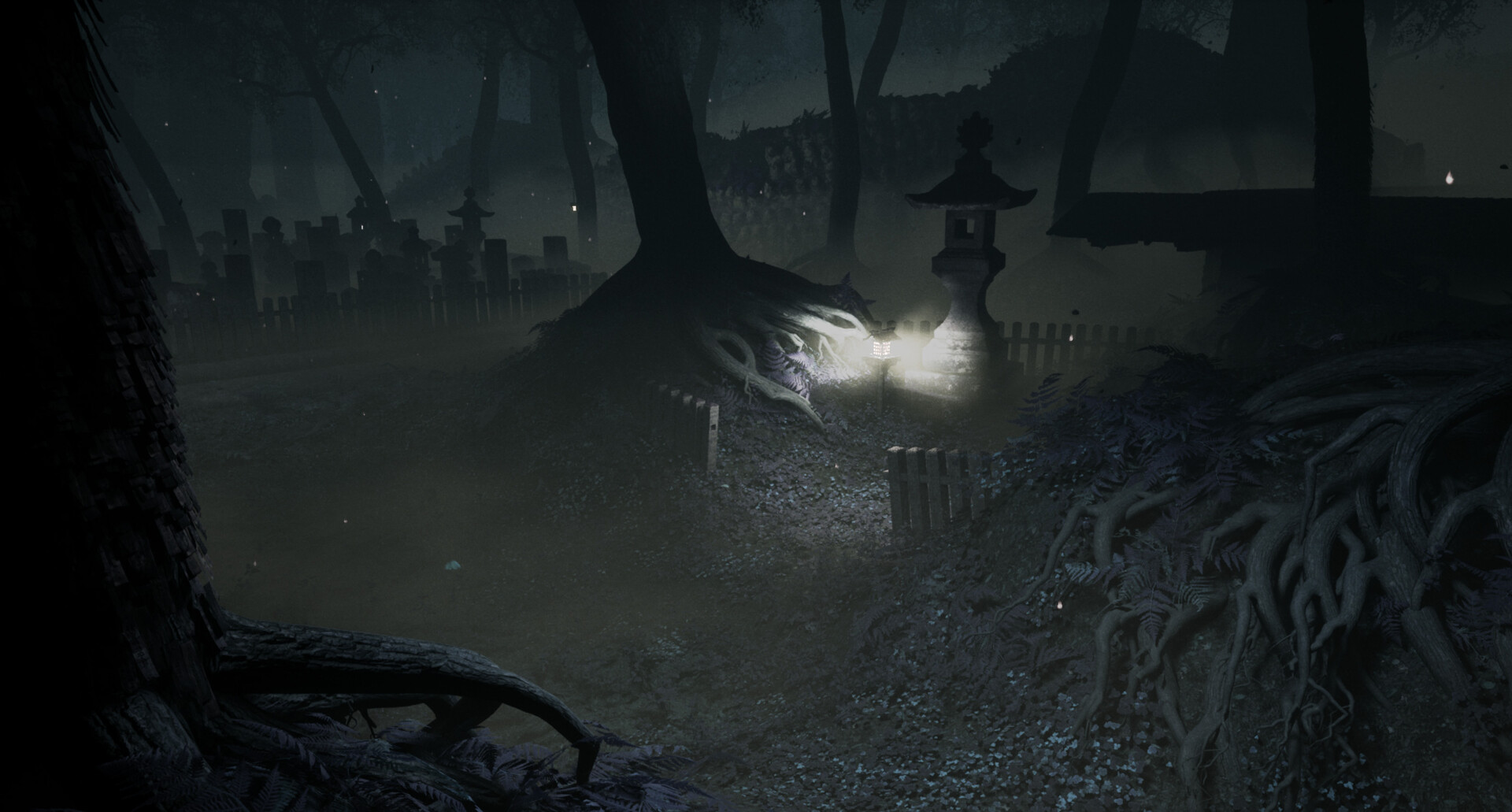 ArtStation - Haunted Japanese Forest in UE5
