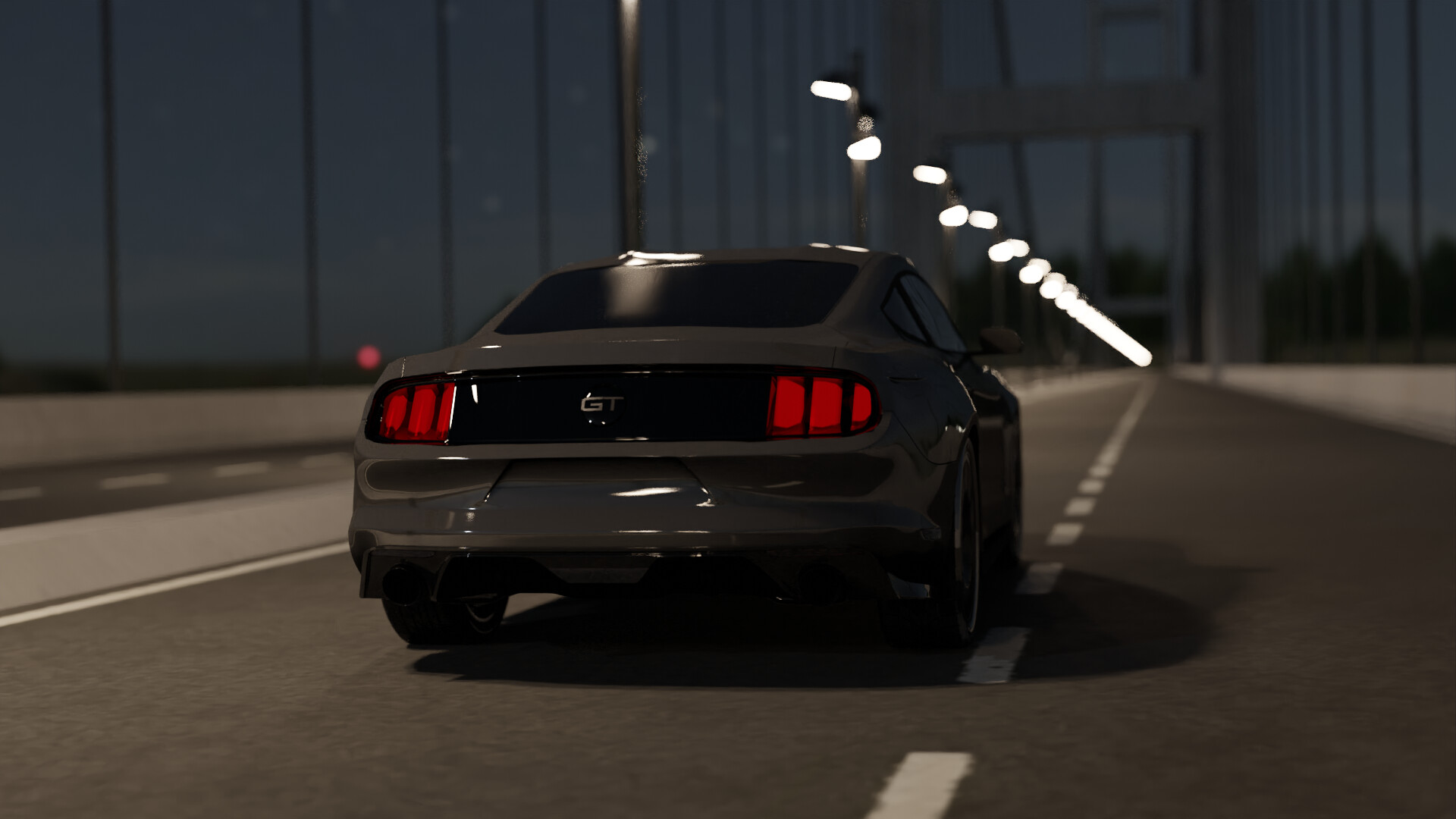 ArtStation - Ford Mustang 2016