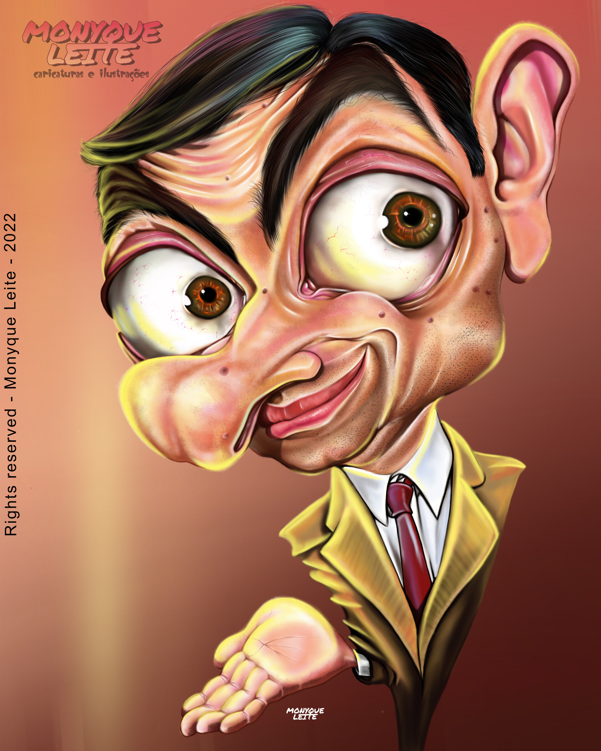 ArtStation - Rowan Atkinson
