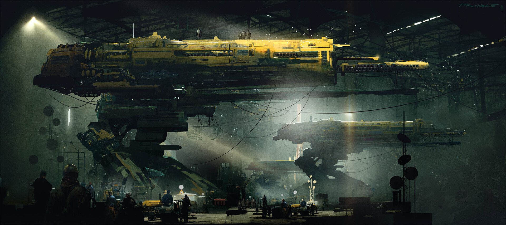 Mech repair, Thomas Pringle : r/ImaginaryMechs