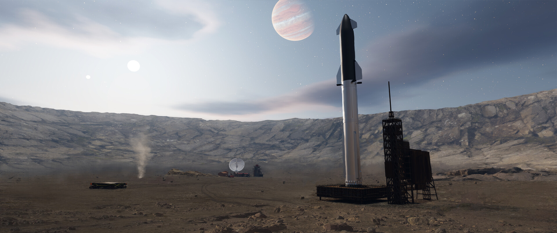 ArtStation - Space Western Environment