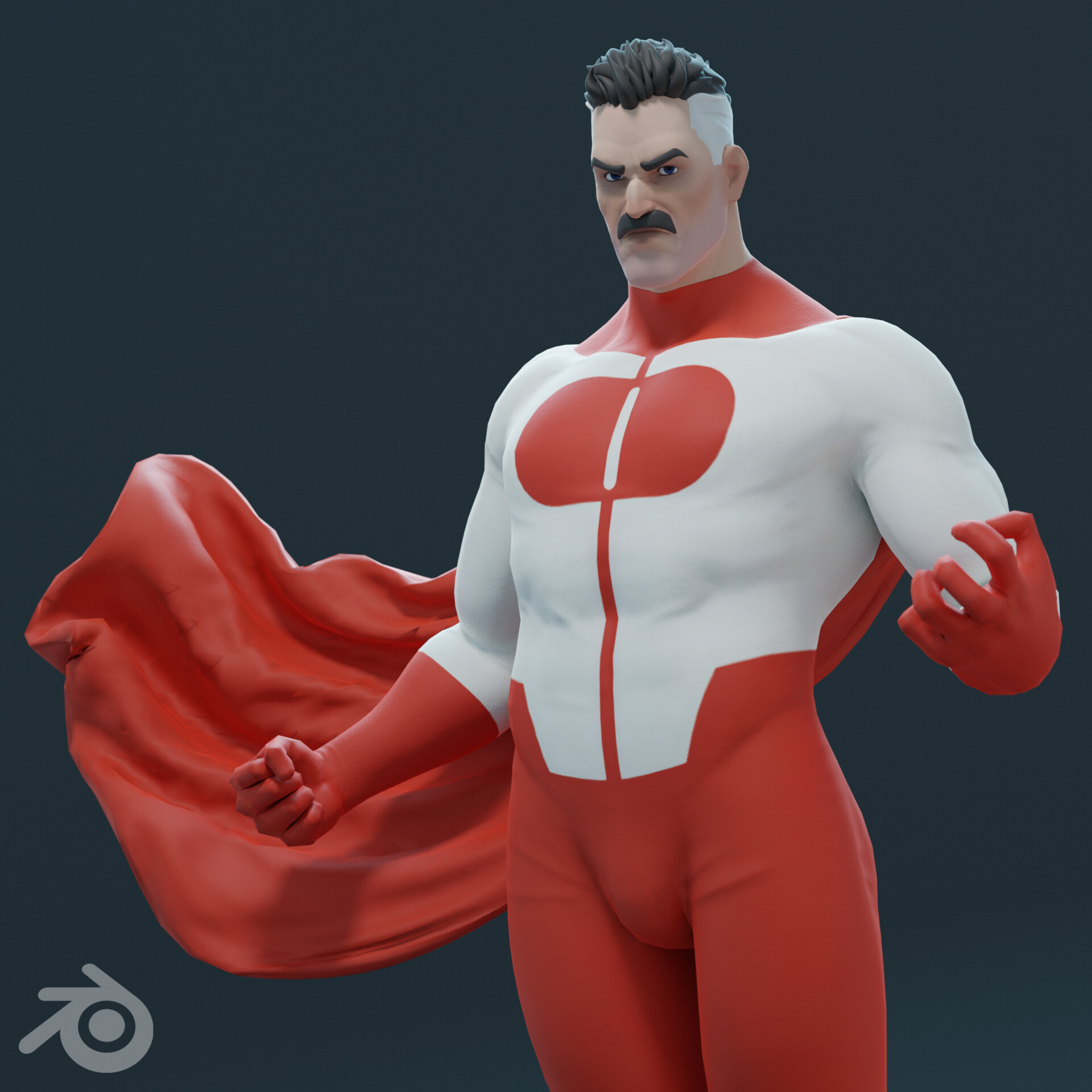 ArtStation - 3D Omni-Man for Real-time rendering