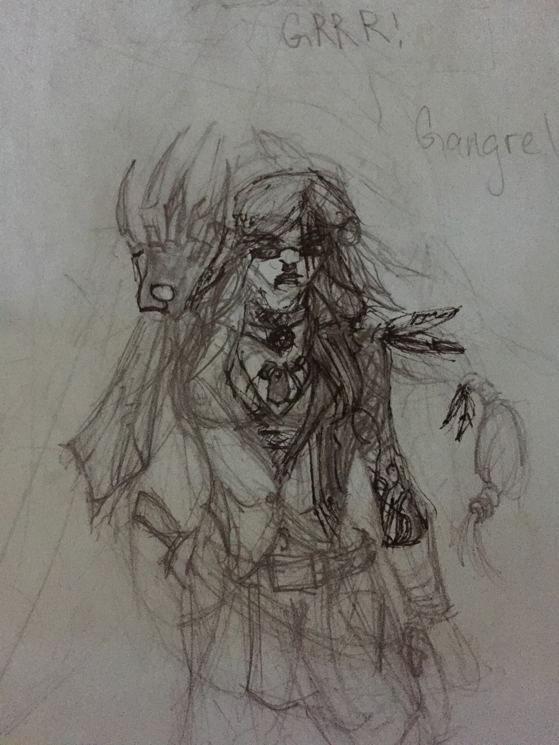 ArtStation - Whiskey Rose, Clan Gangrel, Vampire: the Masquerade