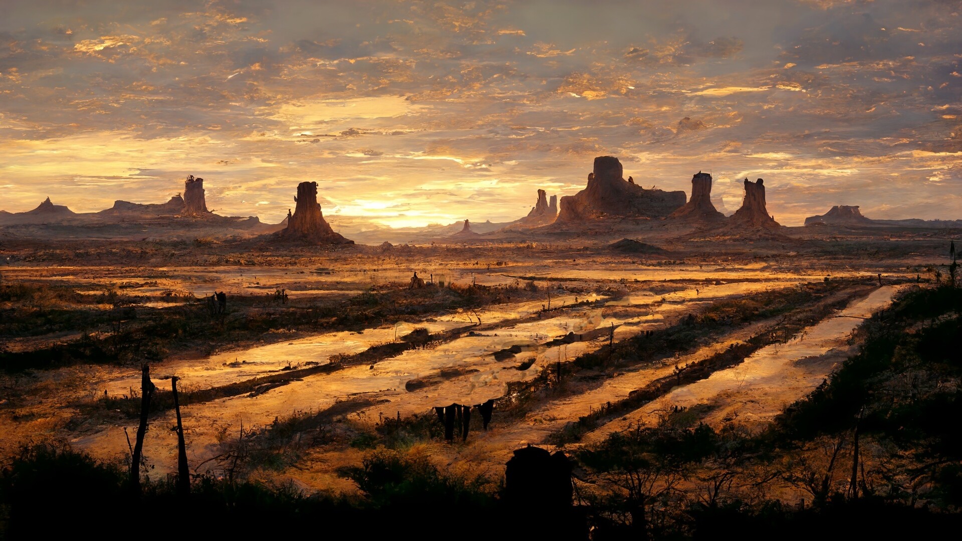 ArtStation - The far far West (2)