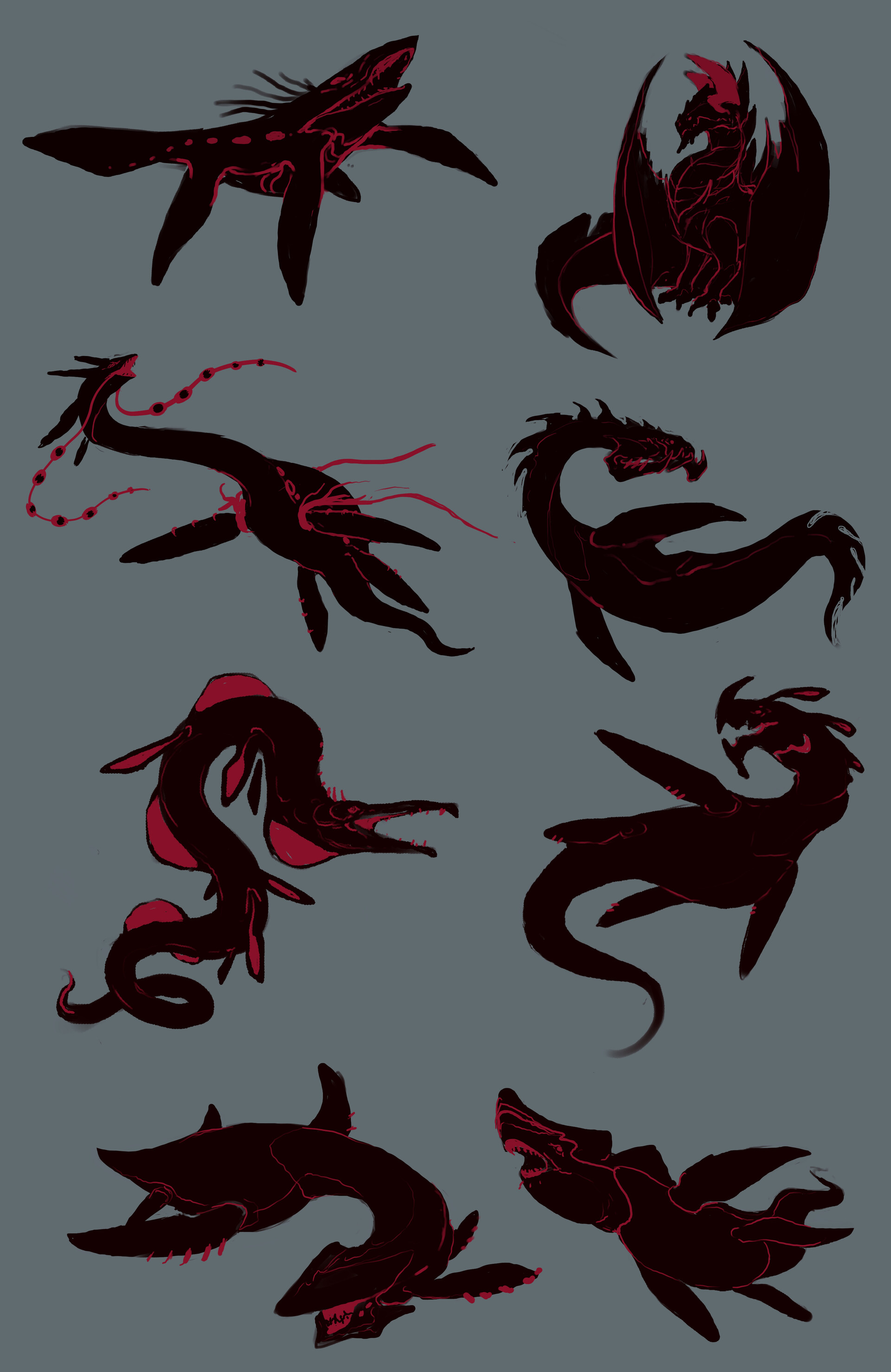 ArtStation - dragon concepts