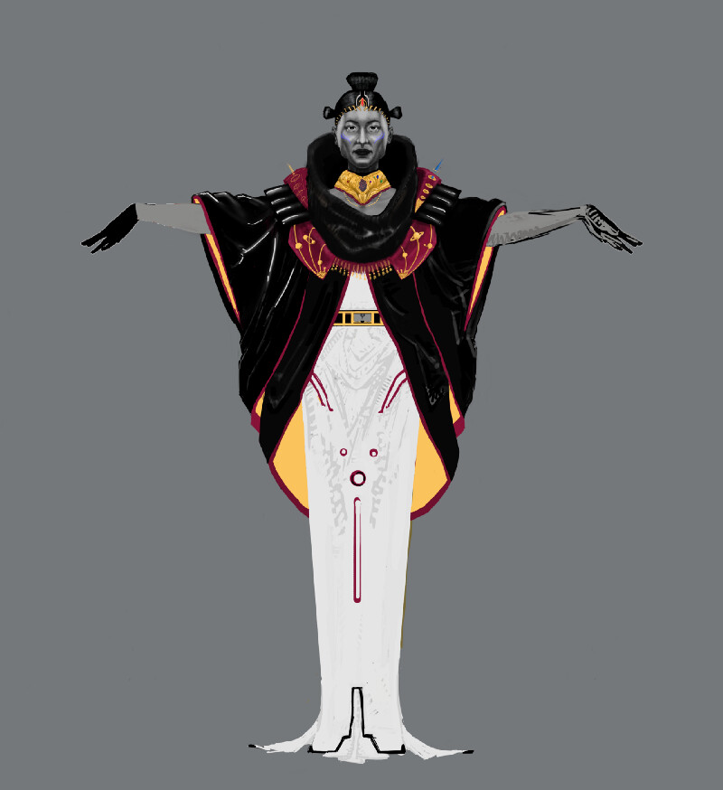ArtStation - Space Opera Character Sketch