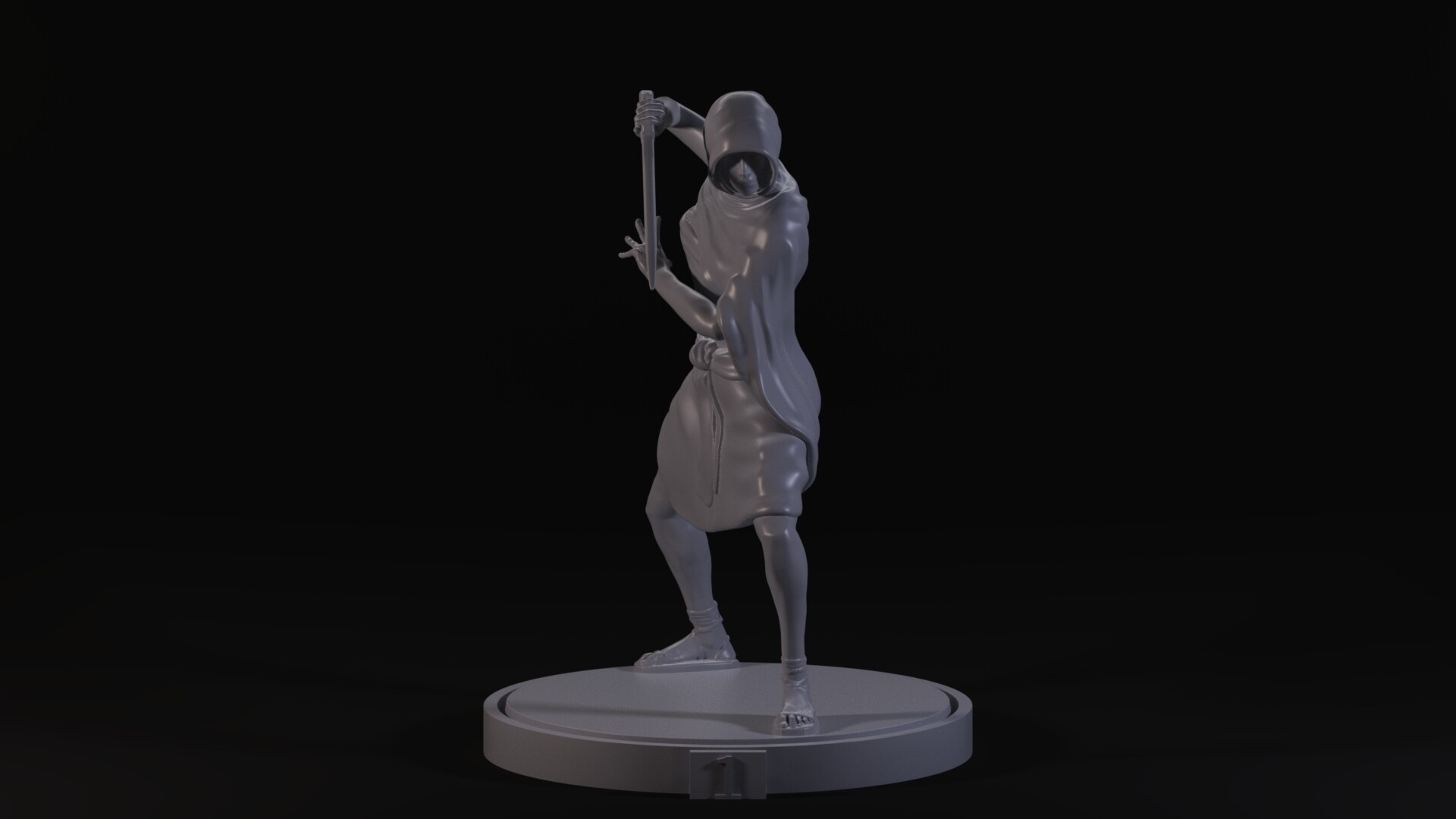 ArtStation - Vigilant Veil Character Sculpt - Female Prowler