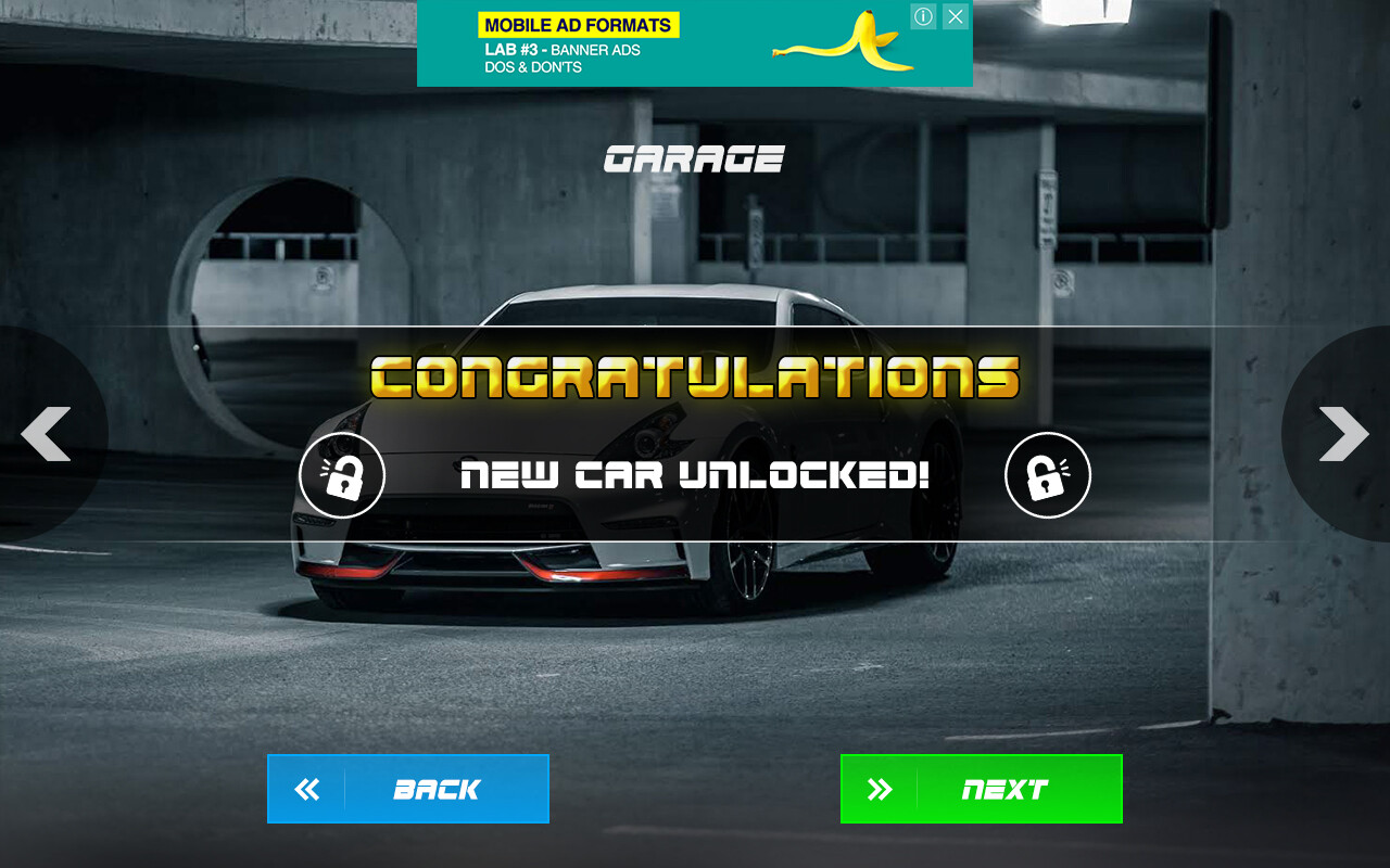 ArtStation - Car Parking Game UI