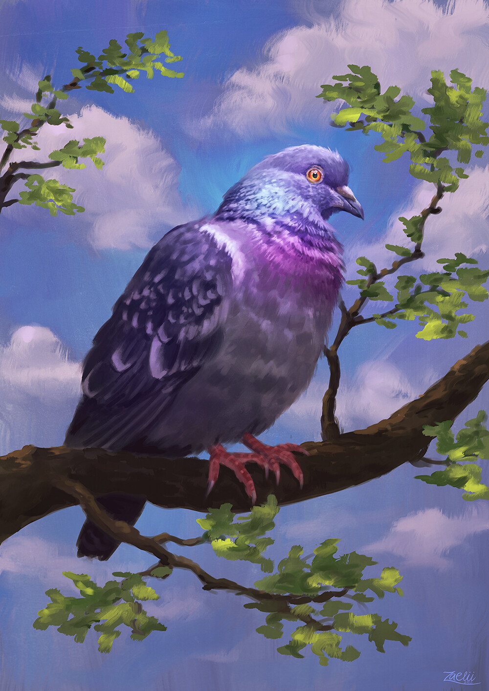 ArtStation - Feral Pigeon