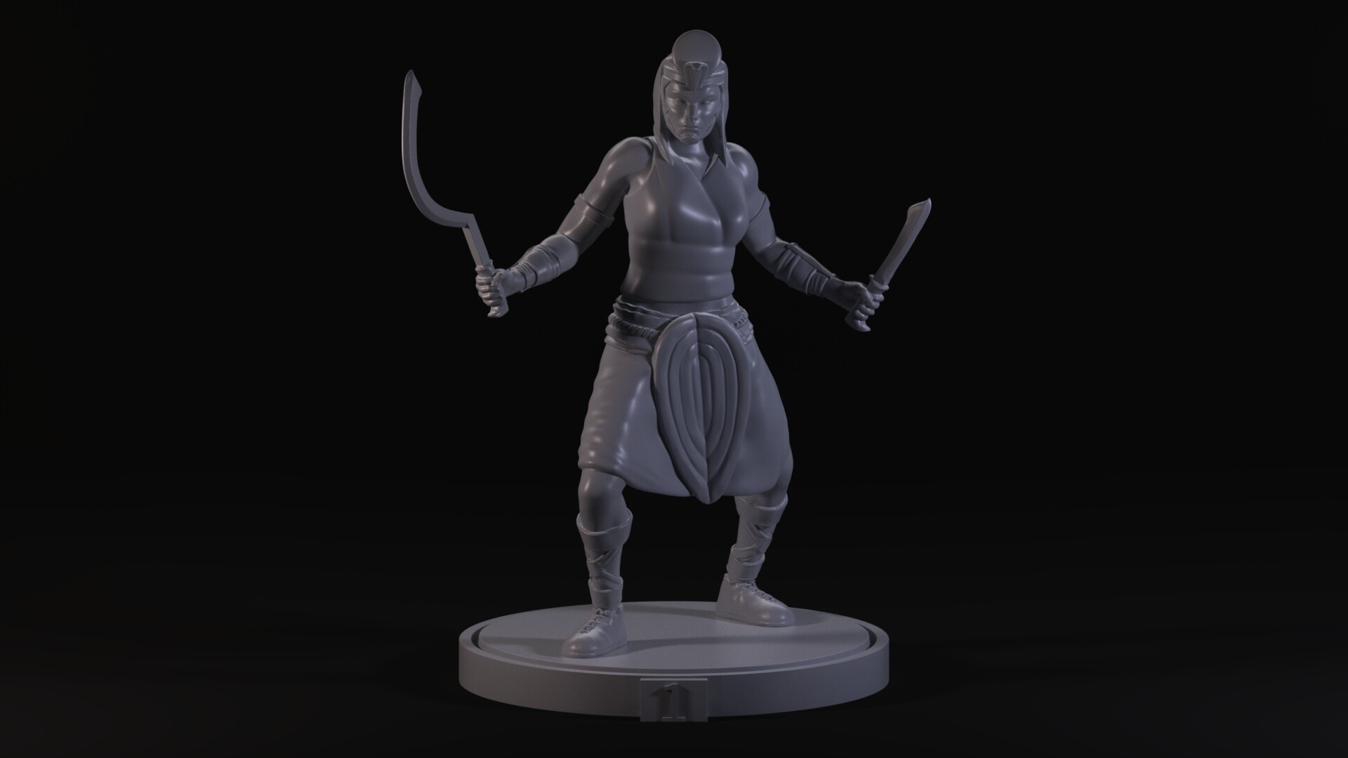 ArtStation - Vigilant Veil Character Sculpt - Female Vanquisher