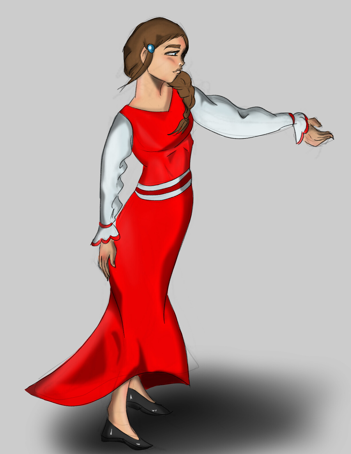 ArtStation - Clara Pose Sketch