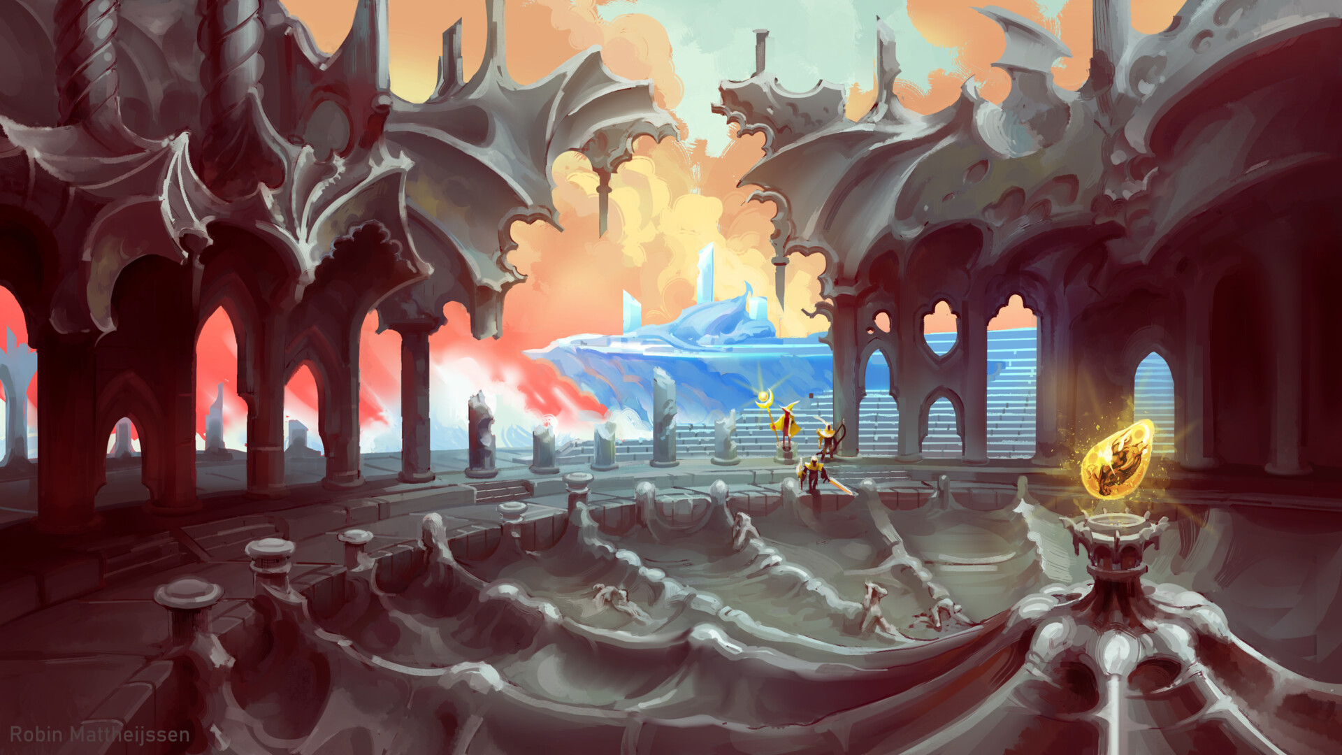 ArtStation - Dragon's Rise: The Forgotten Realms