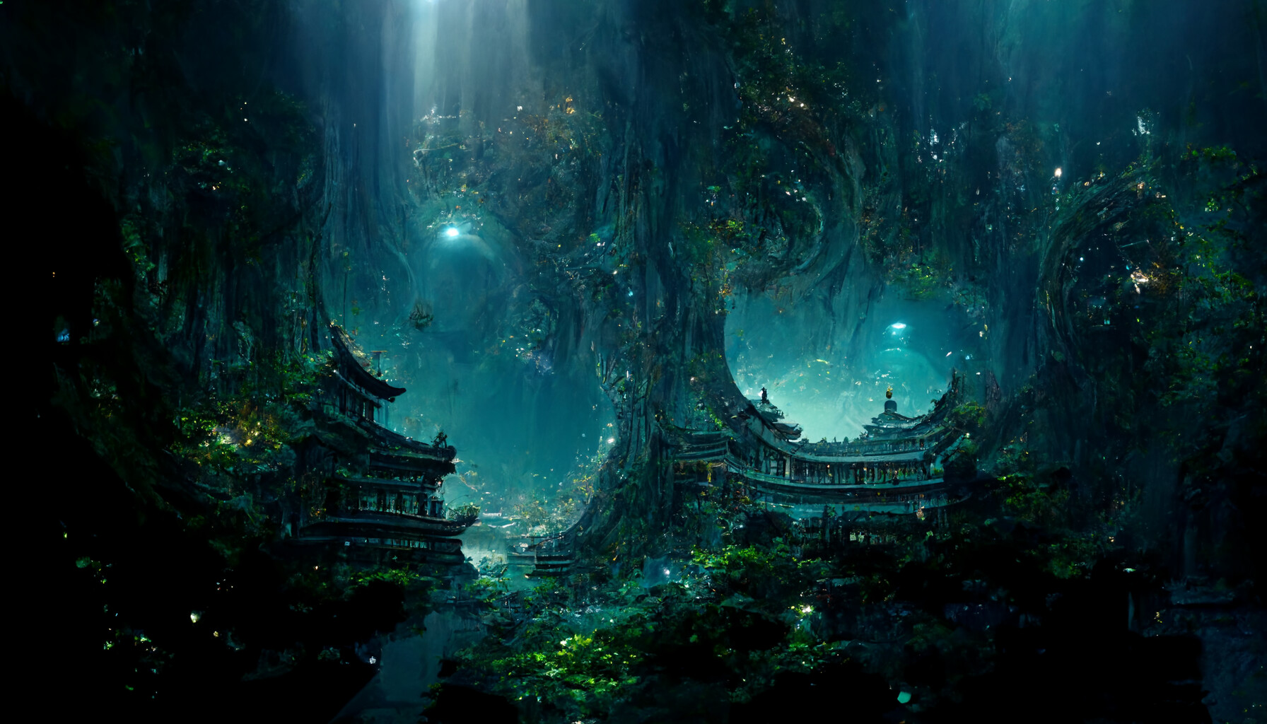 ArtStation - Cave Concept art ai art