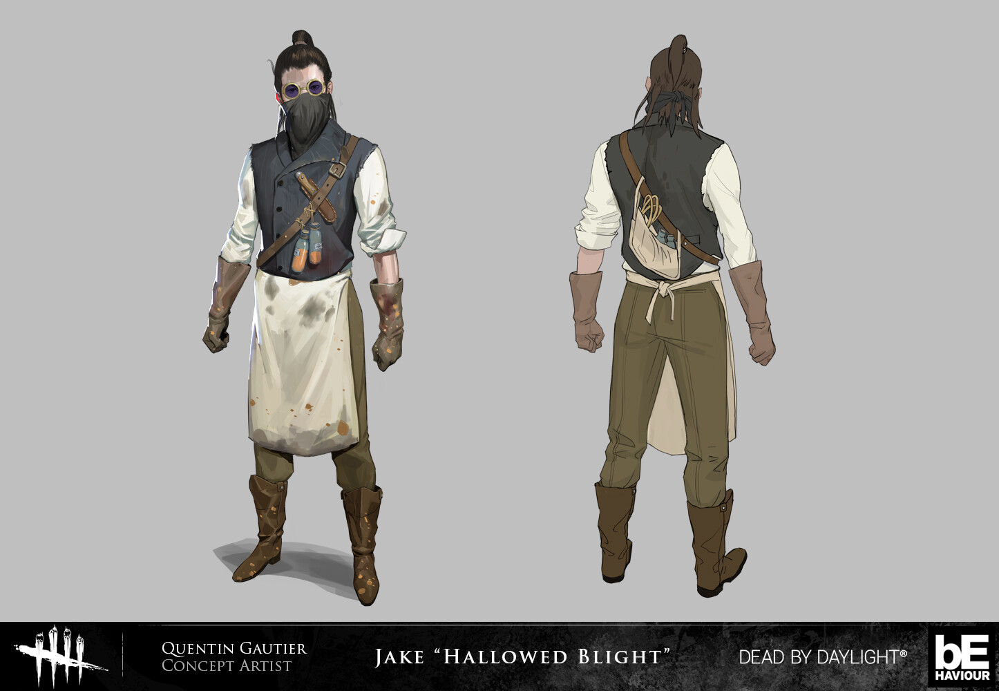 Quentin Gautiers Portfolio Dead By Daylight Deathslinger Concept Art