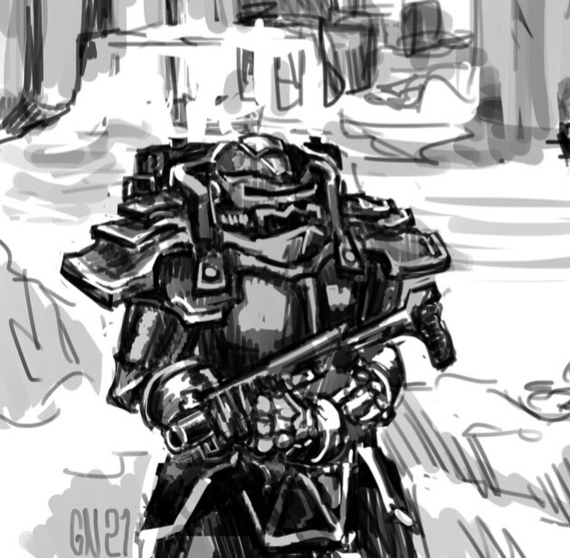 ArtStation - tribute to wh40k sisters of battle