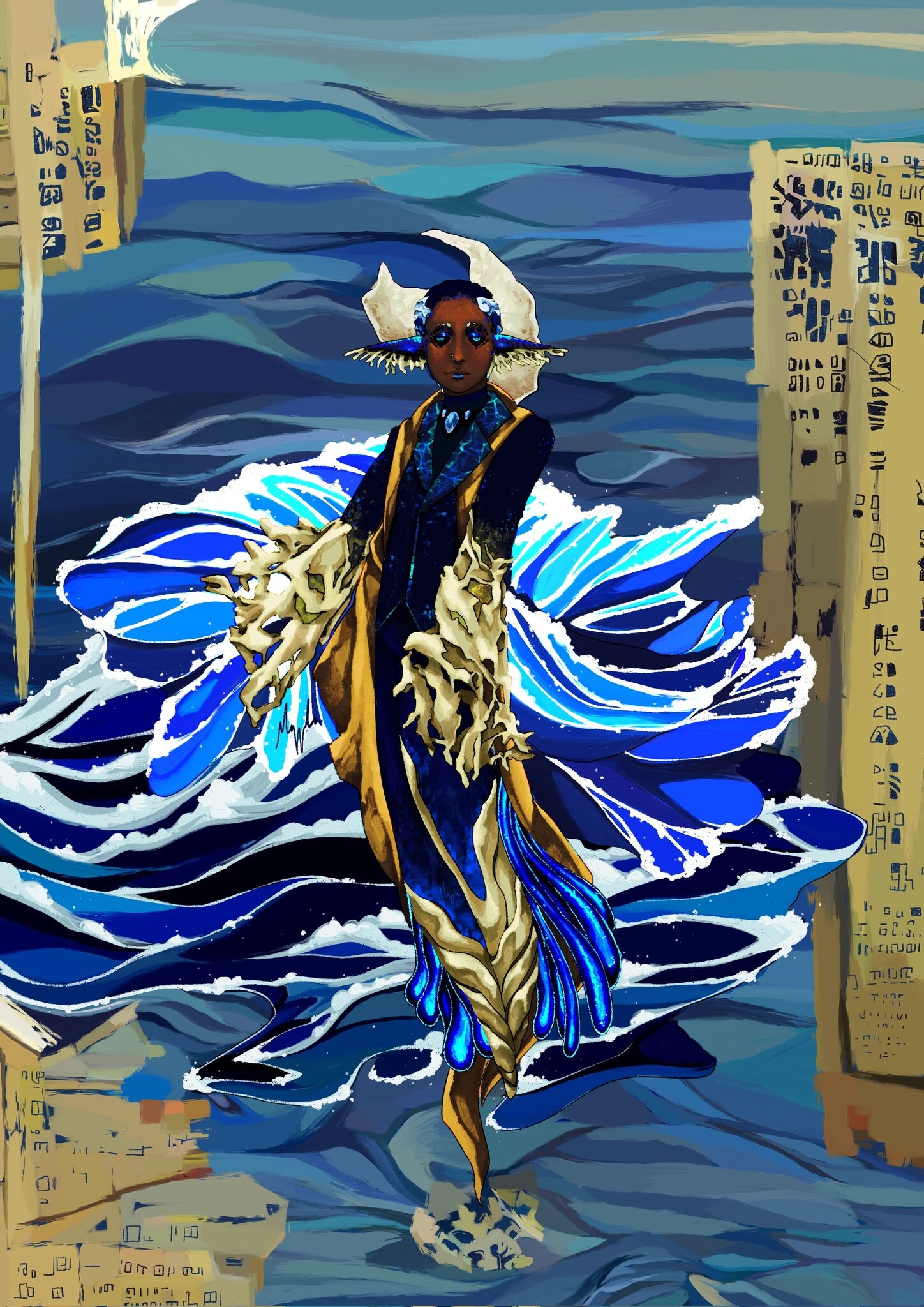 ArtStation - Elemental Fairy of Water