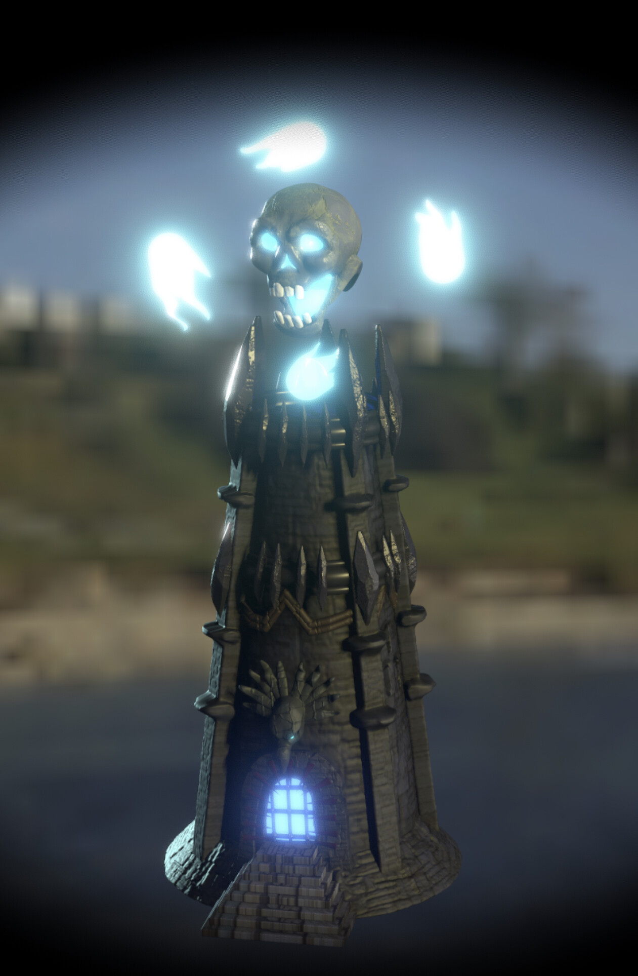 ArtStation - Necromancer's Tower