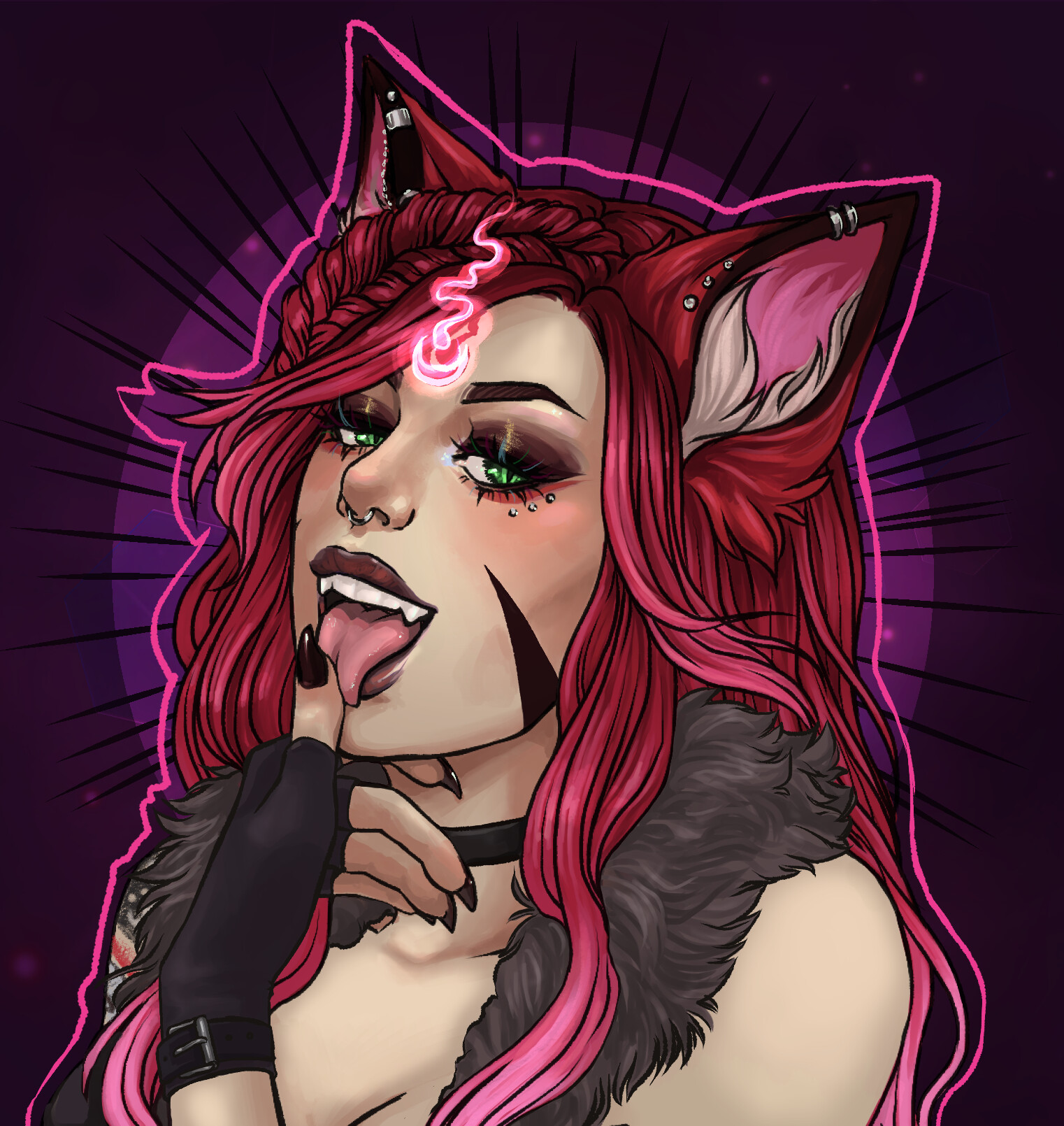 Kittie Peters - Veri Vixen - Dress-up Doll + Character Art