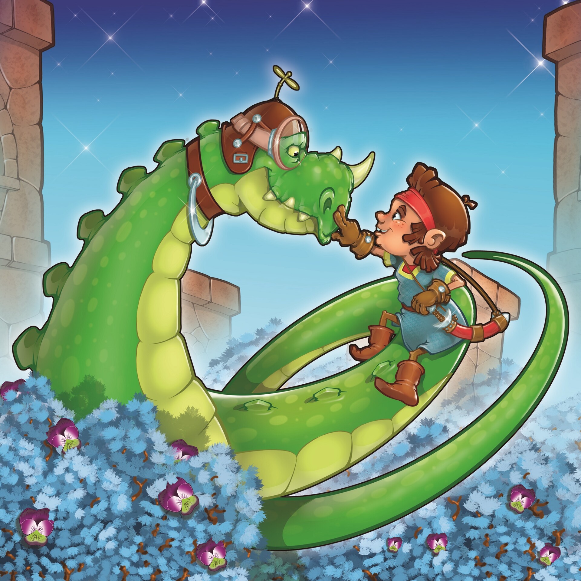 ArtStation - boy and dragon