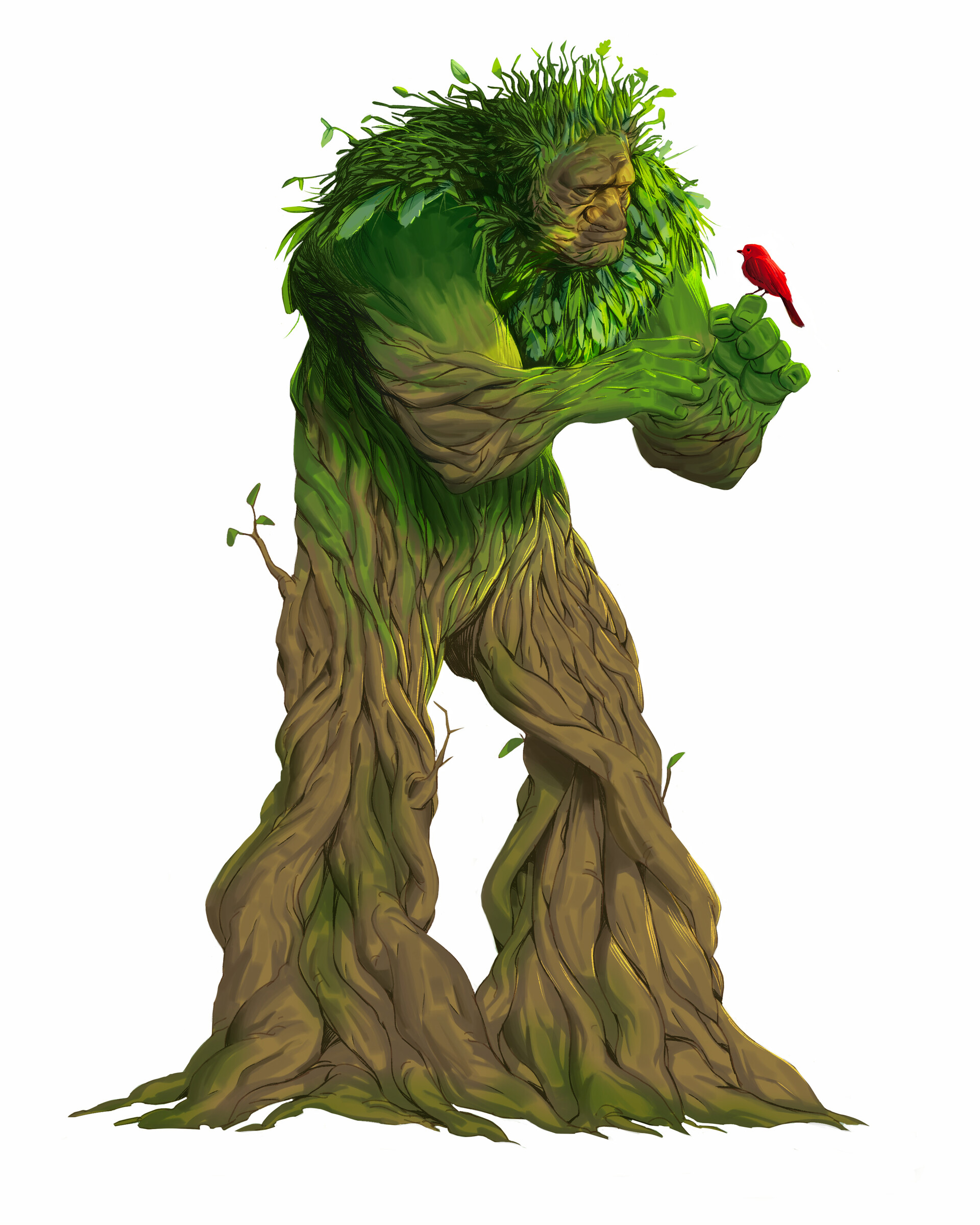 ArtStation - The ancient tree