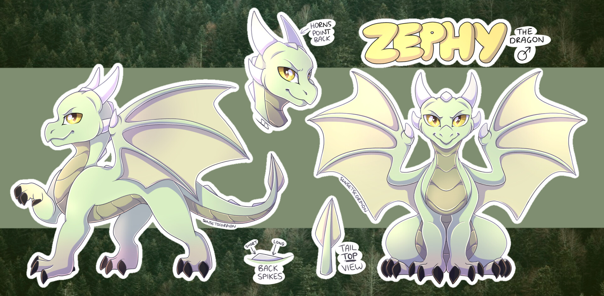 ArtStation - Dragon Character Design and Turnaround