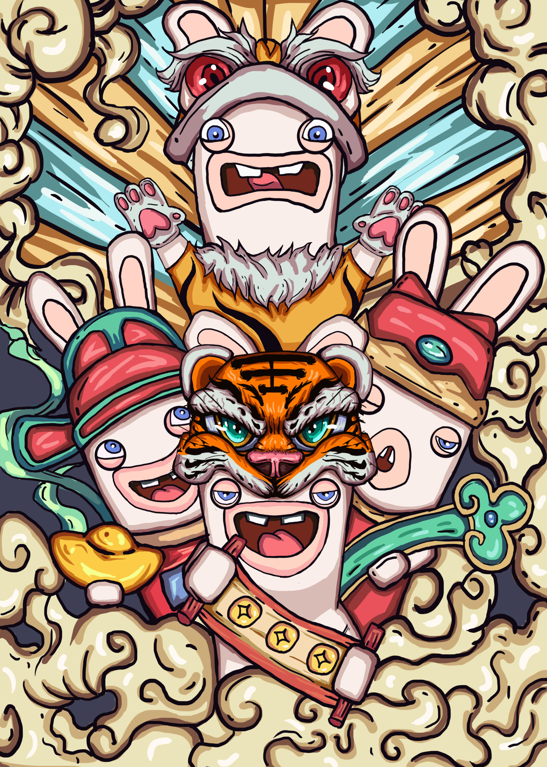 ArtStation - Ubisoft RabbiDS----WeChat red packets