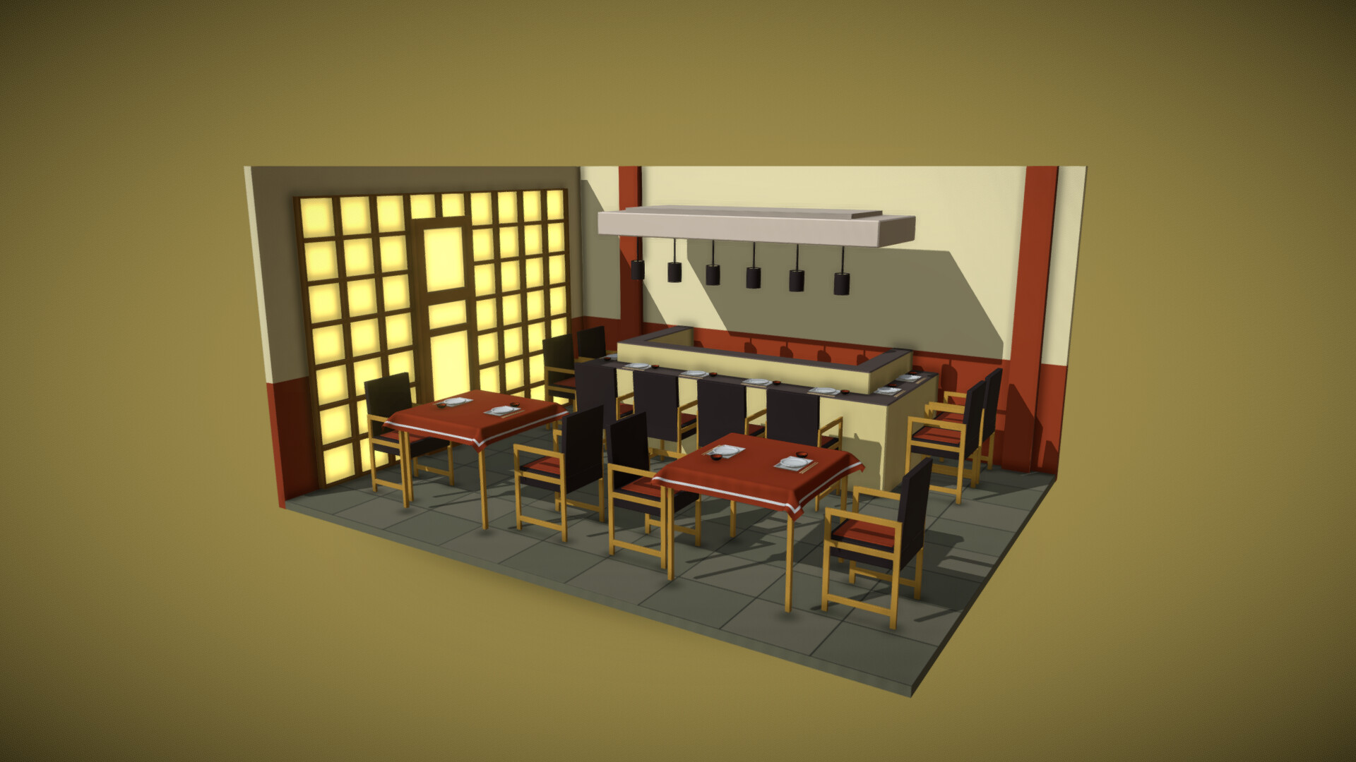 ArtStation - Khor Kok Tong CA2 environment (Game Asset Production)