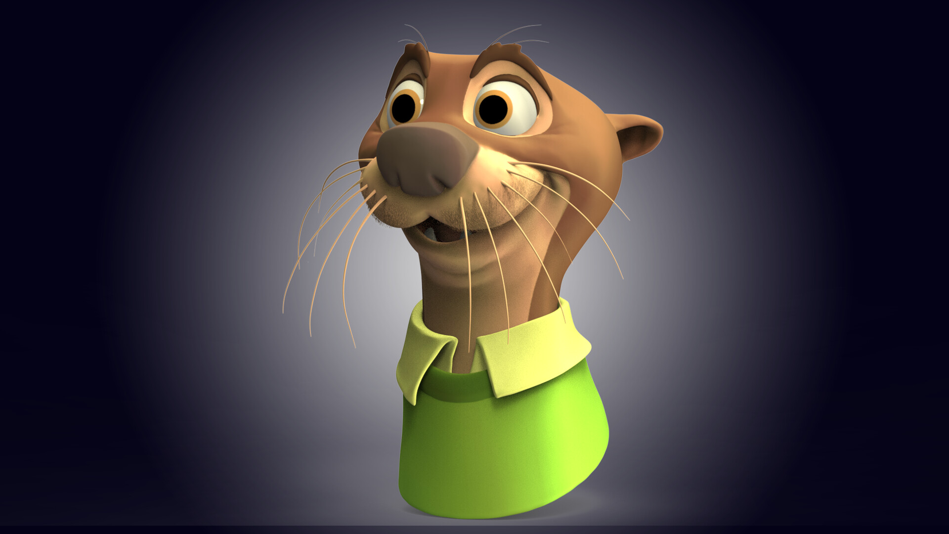 ArtStation - Otter and rabbit from Zootopia