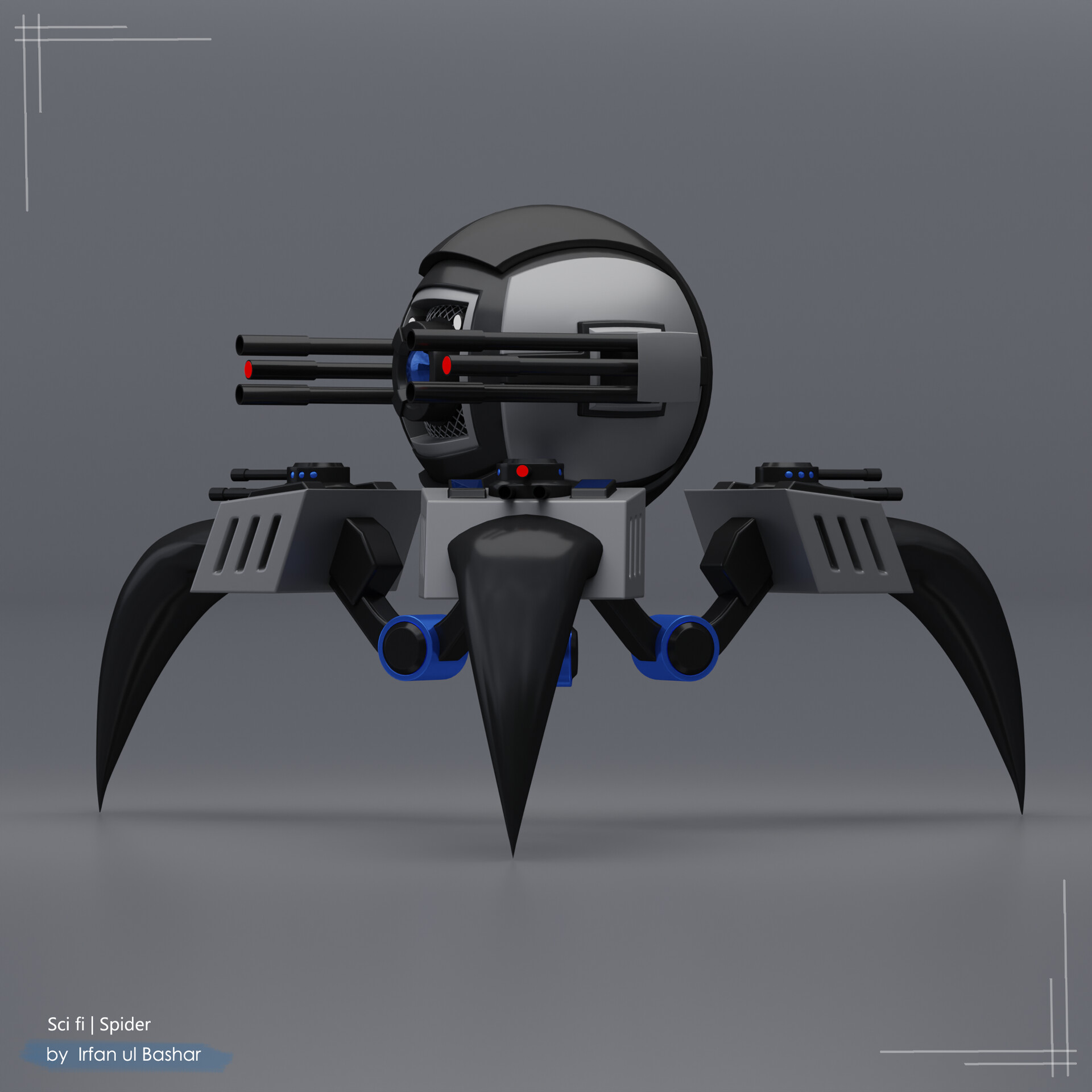 ArtStation - Scifi Spider