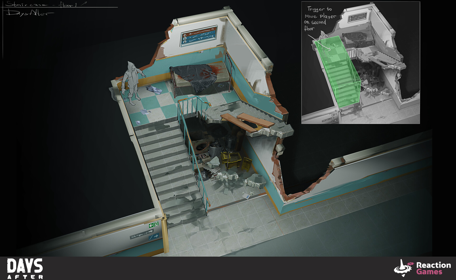 ArtStation - "Days after" - environment concept art dump