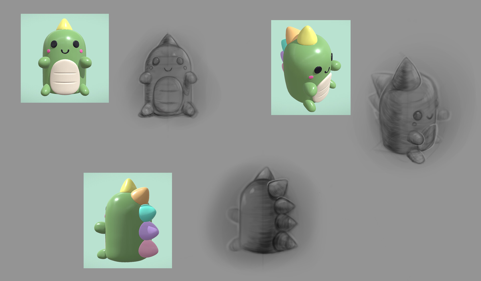 ArtStation - :CT: Small dino