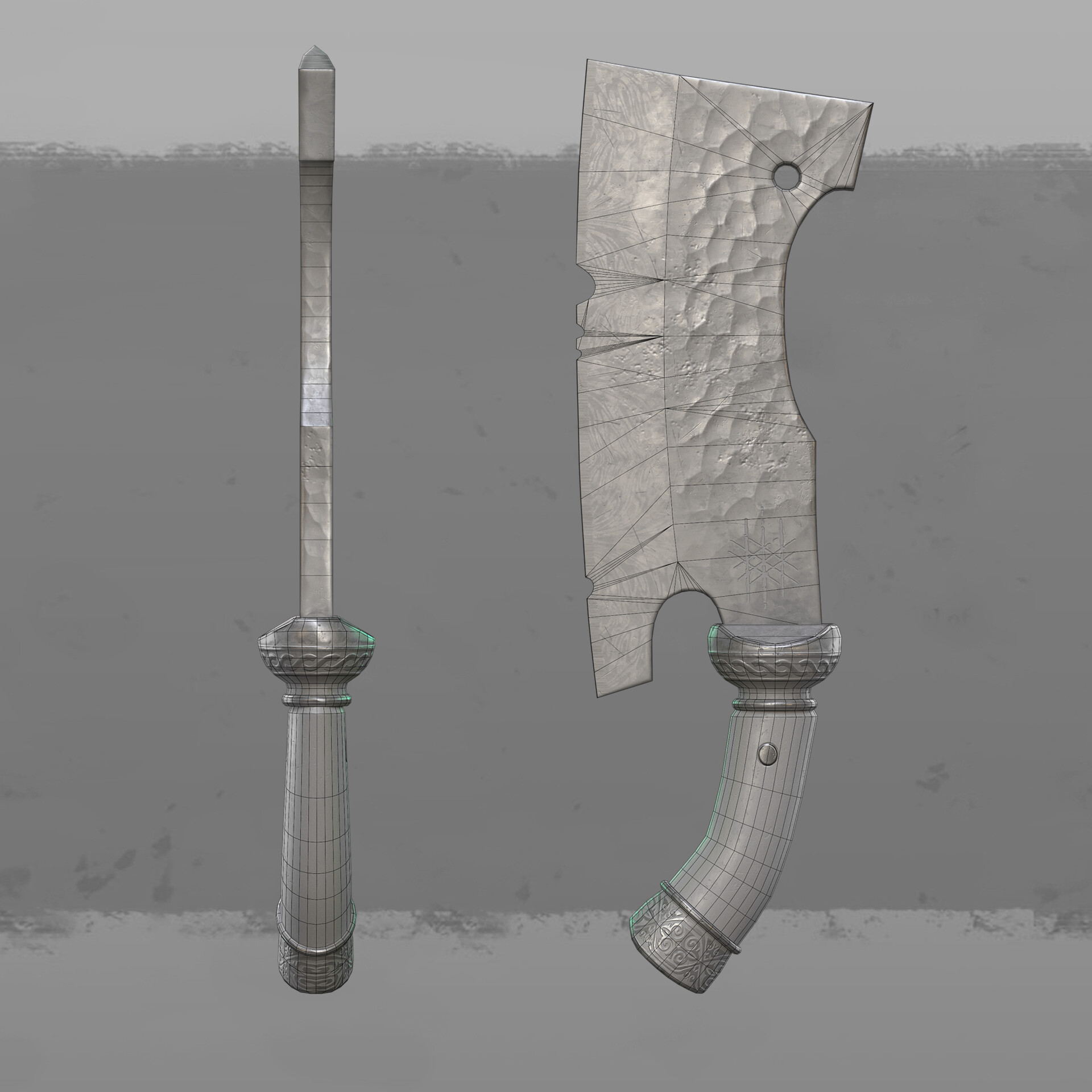 Eric Blaida - War Cleaver | Butcher Knife