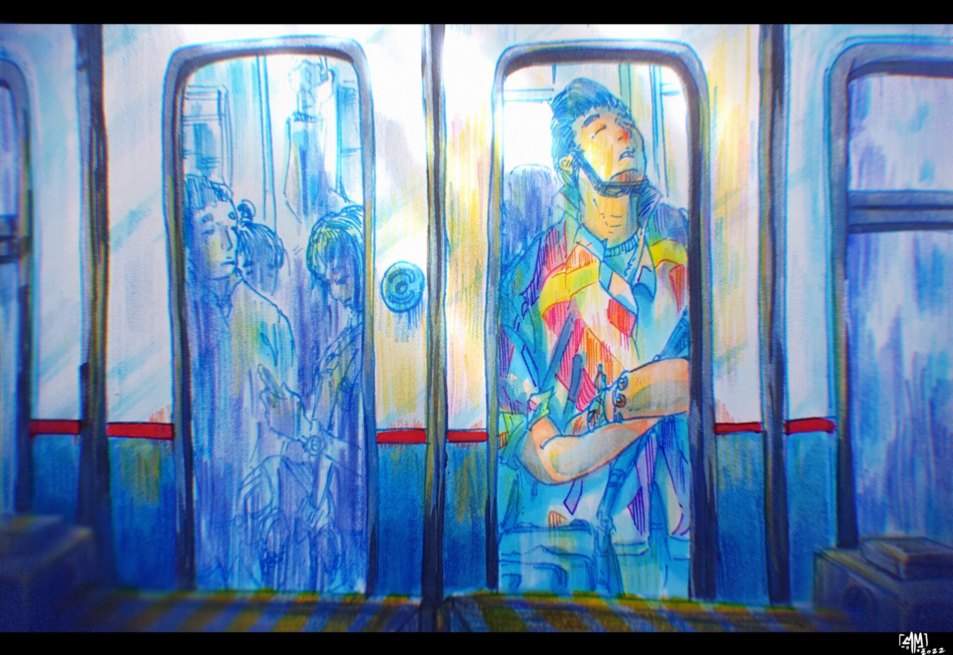 ArtStation - Train Window