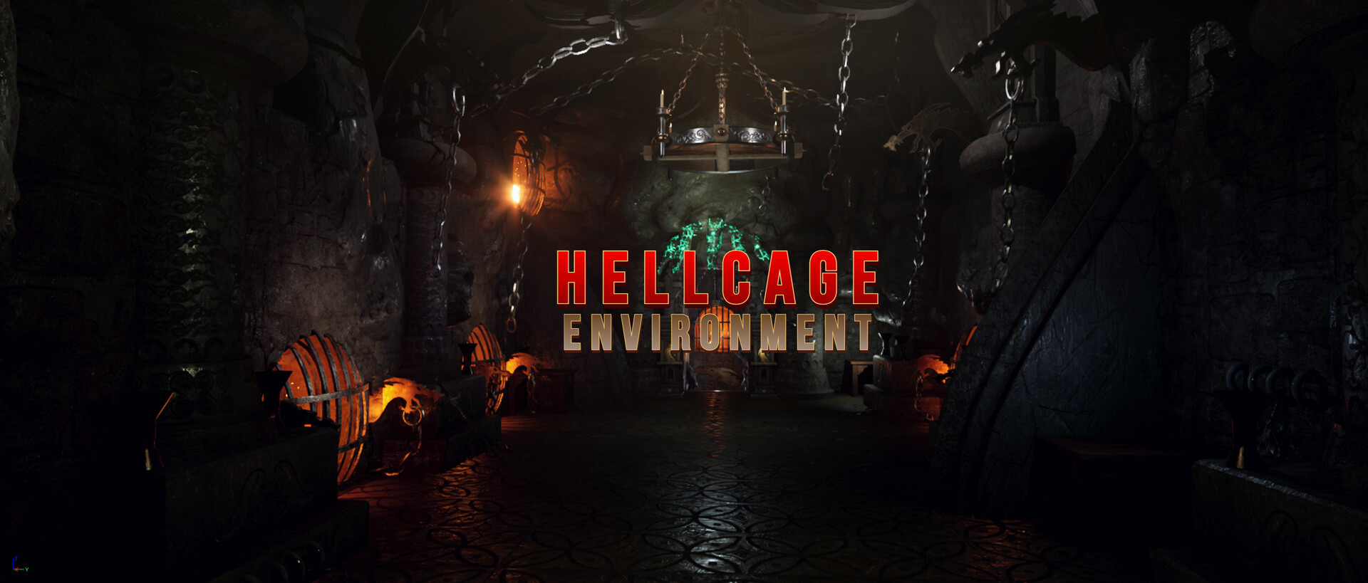 ArtStation - HellCage Environment