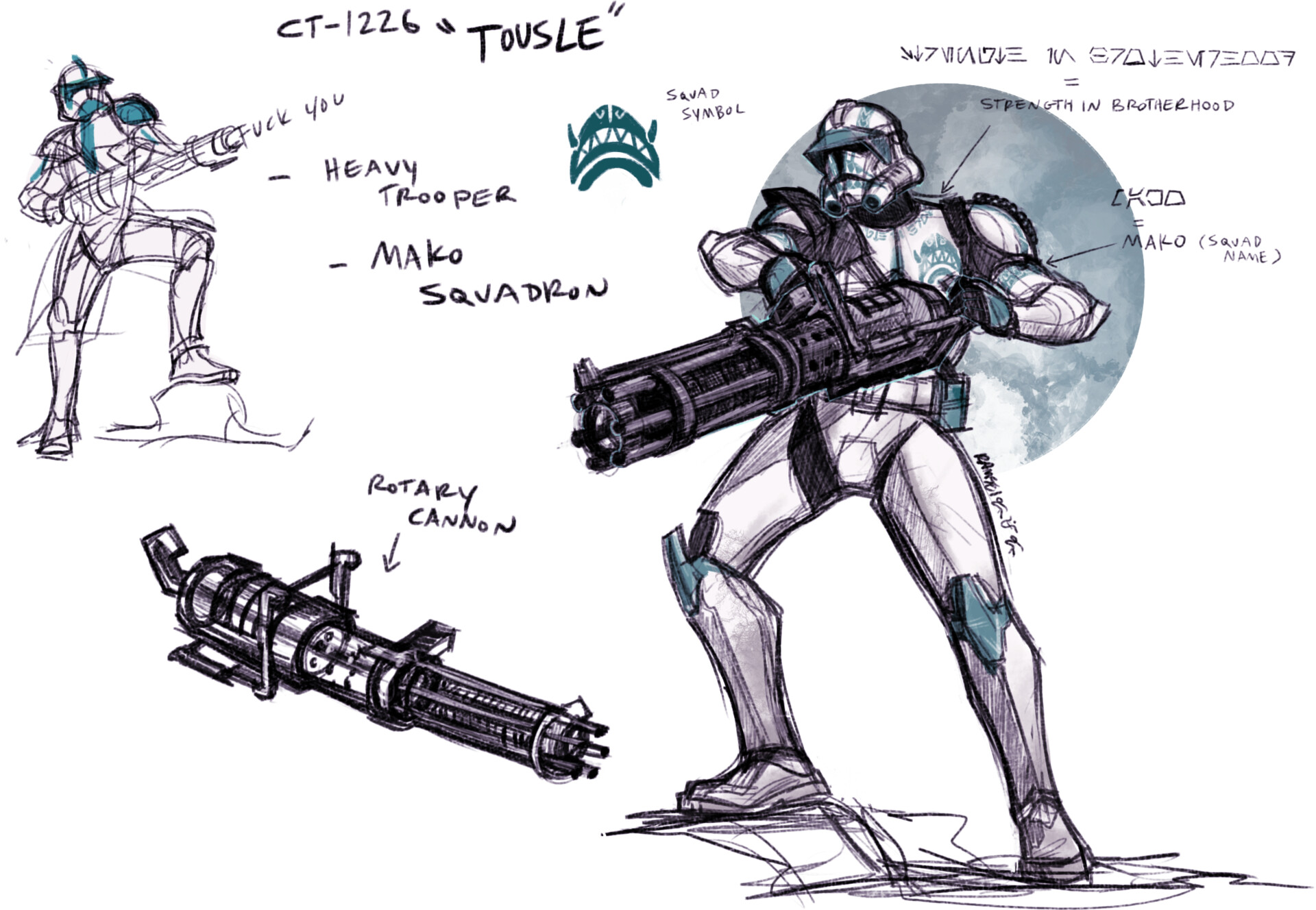 ArtStation - Star Wars OC: Tousle