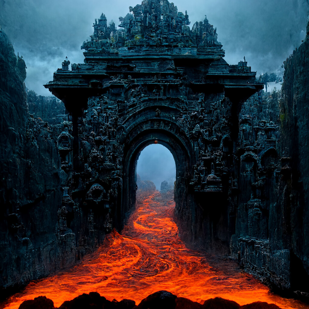 ArtStation - lava path