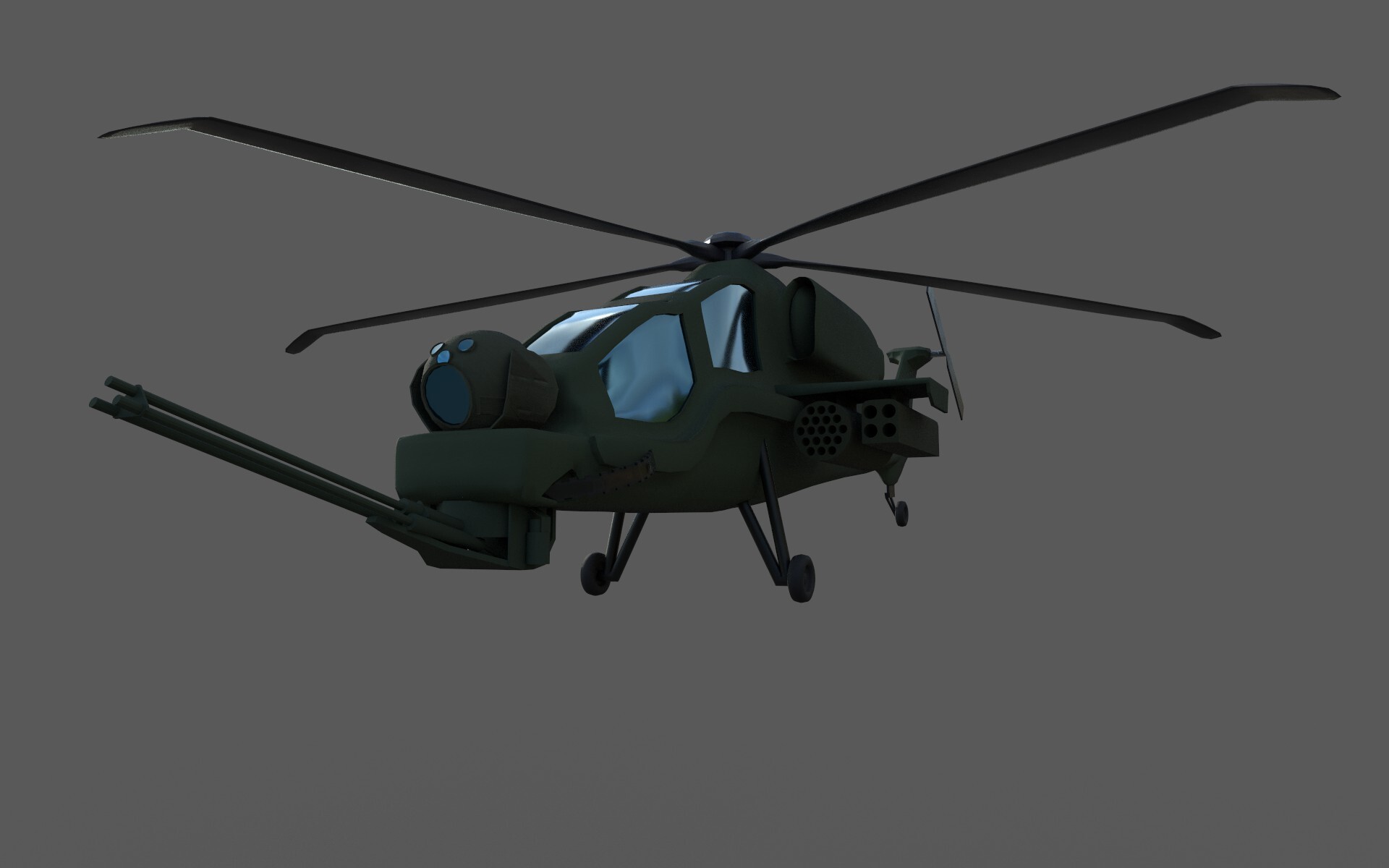 ArtStation - Helicopter