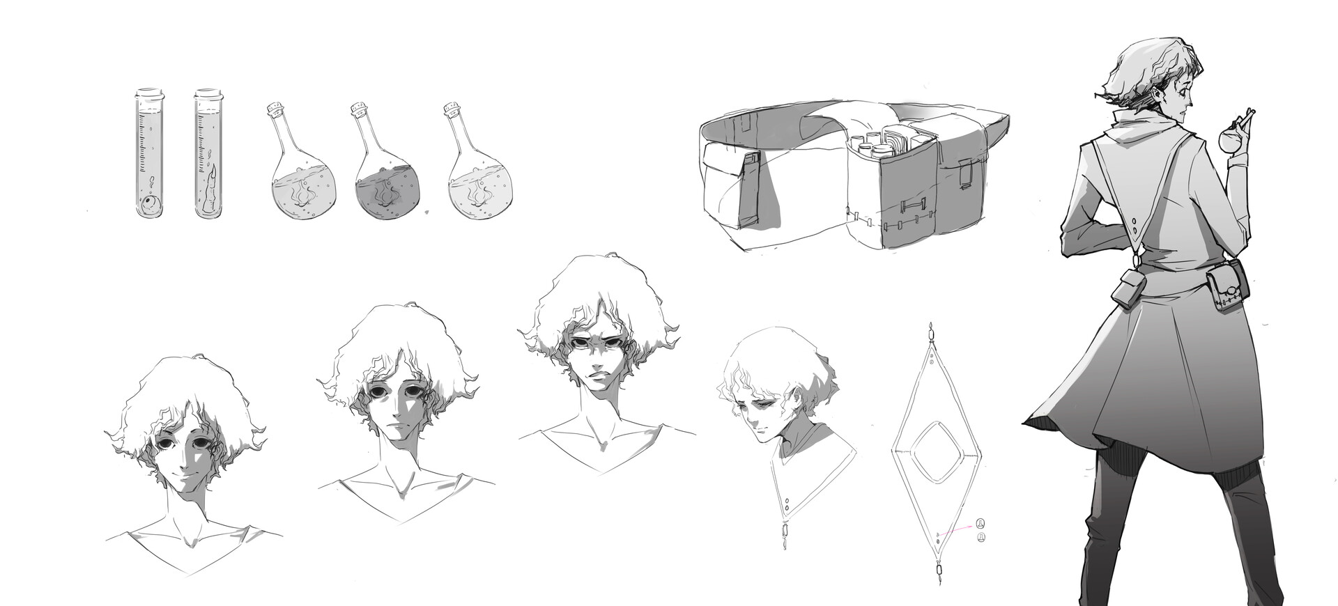 Xiaoxuan Li - OASIS - Character Concept