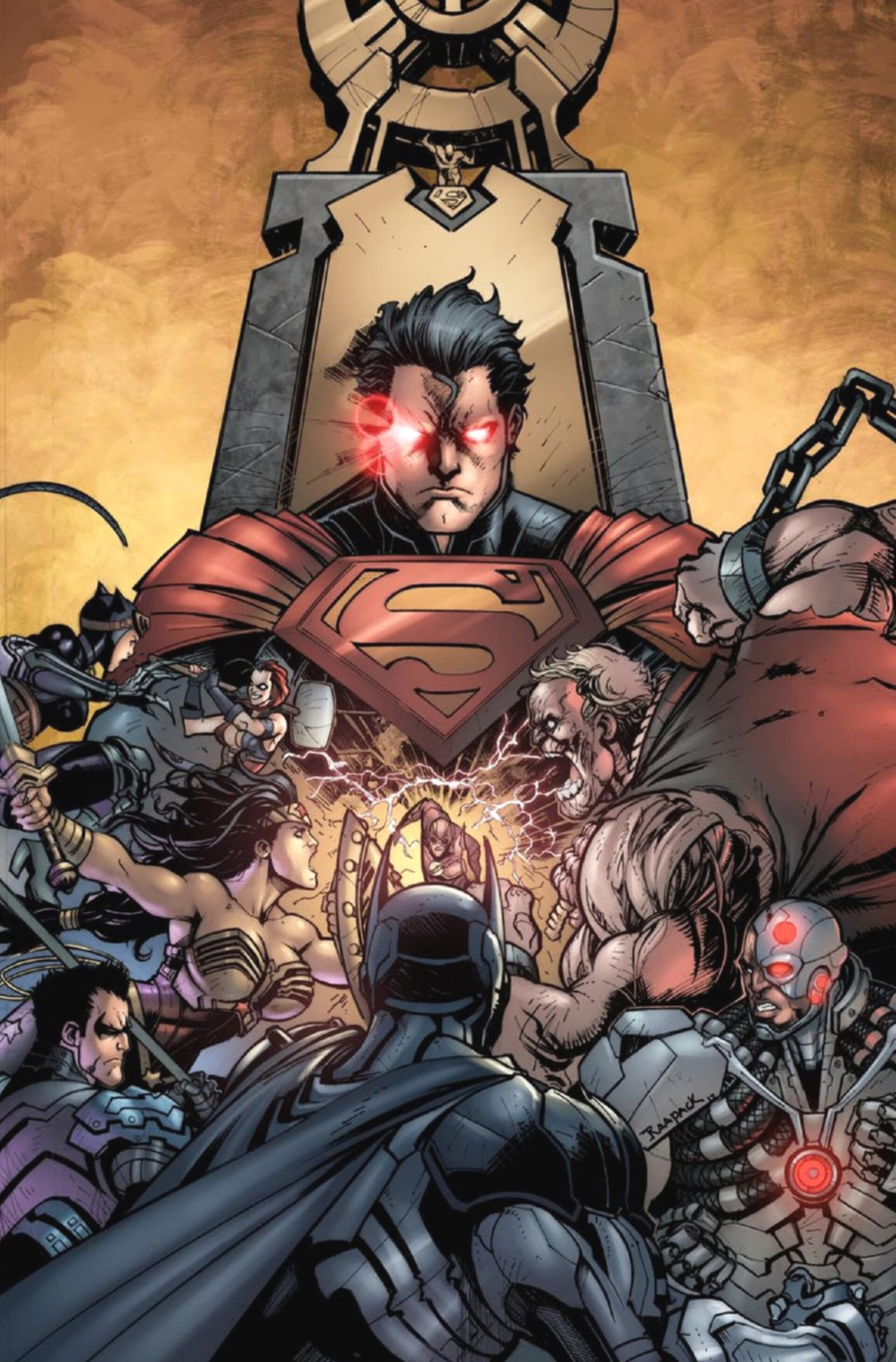 ArtStation - INJUSTICE GODS AMONG US #1 YEAR ONE