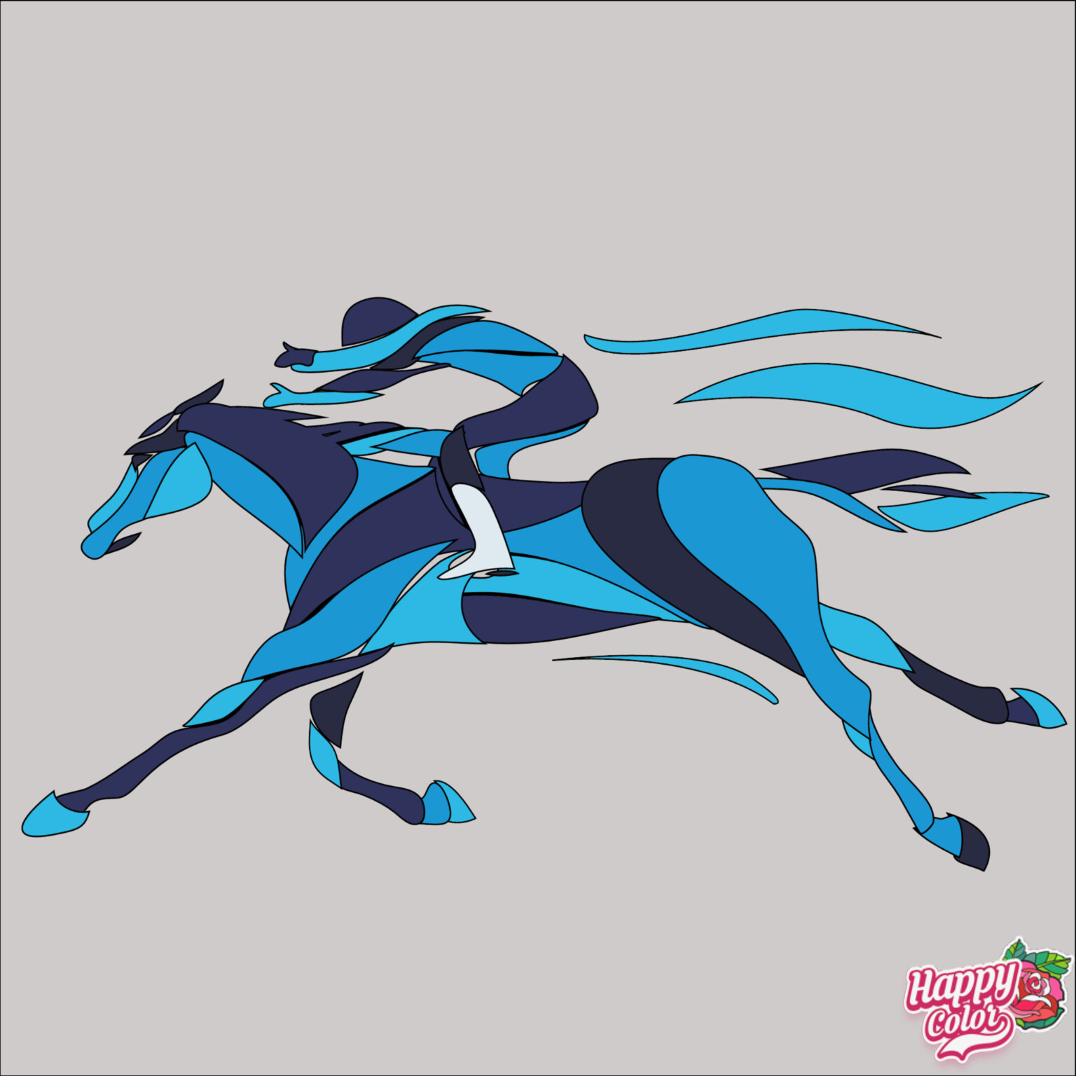 ArtStation - Horse Race Equestrian Sport Silhouette Racing