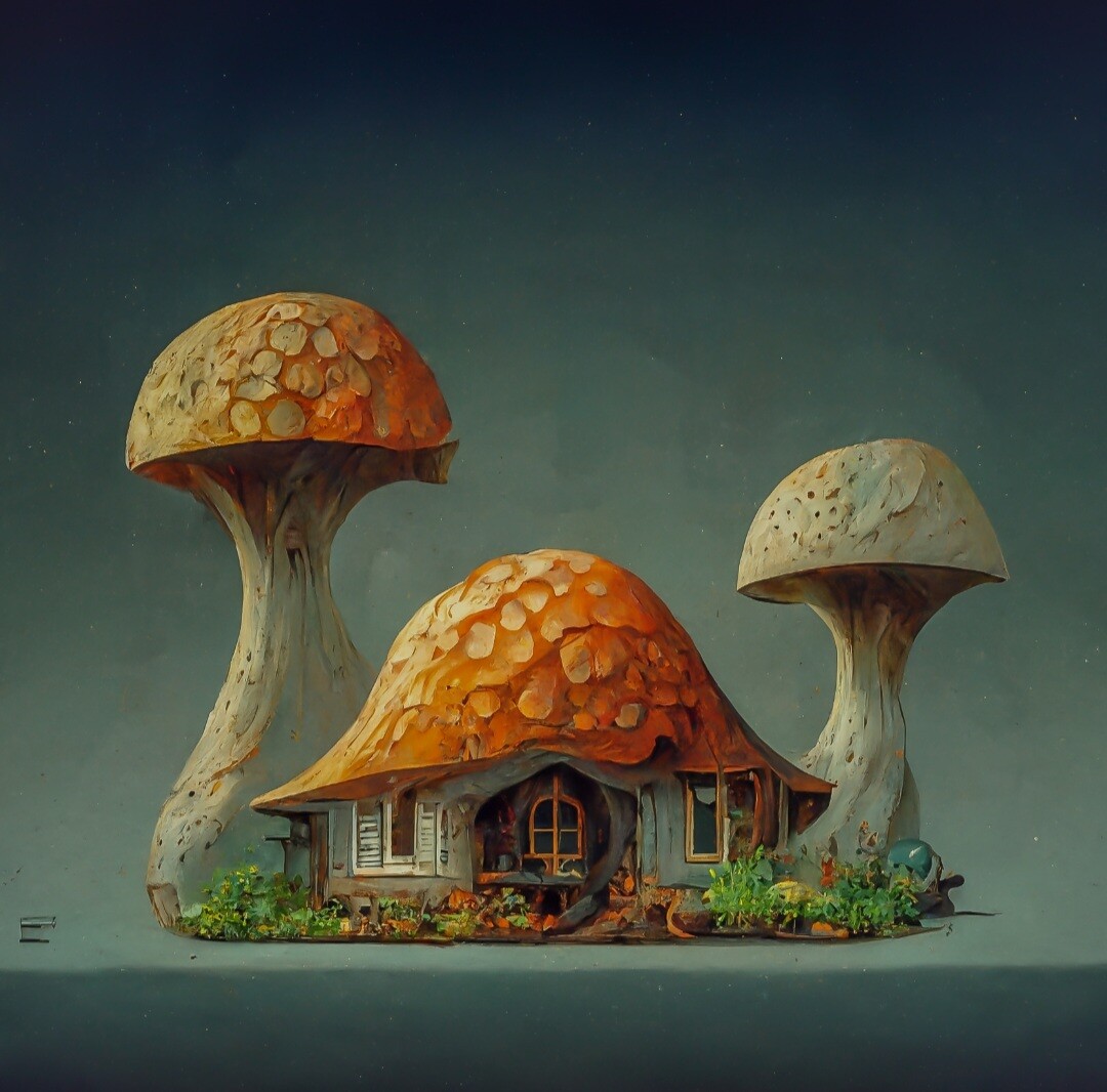 ArtStation - Mushroom Home