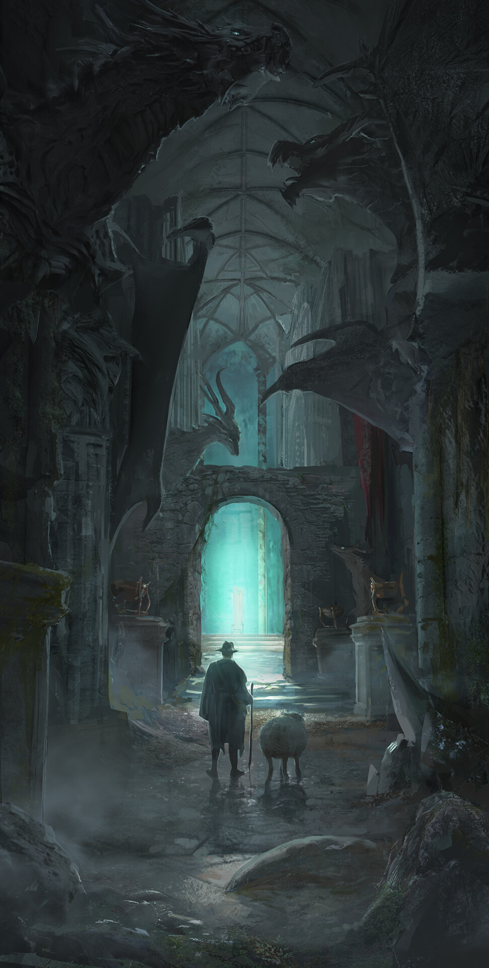 ArtStation - "Dragon's Rise: The Forgotten Realms" challenge Environment #1